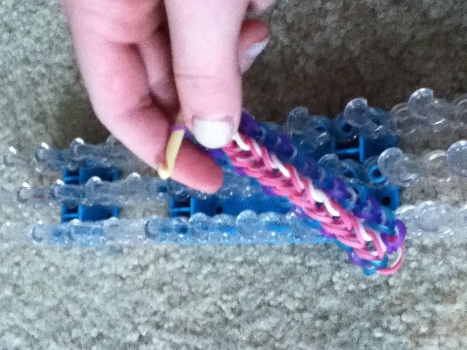 Rainbow Loom Patterns Raindrop