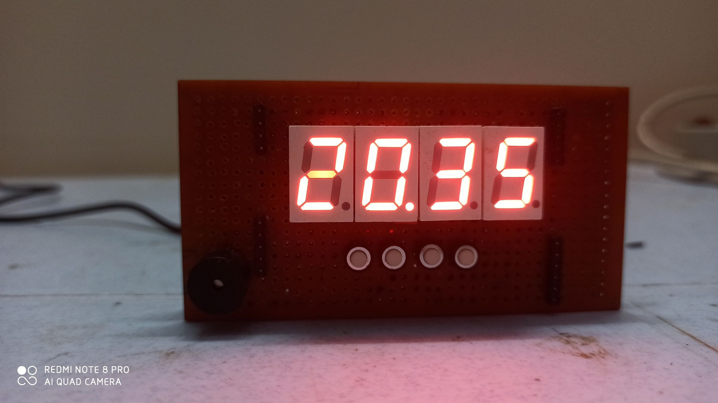 DIY Digital Clock Using ATmega328p, RTC DS3231 and Seven Segment ...