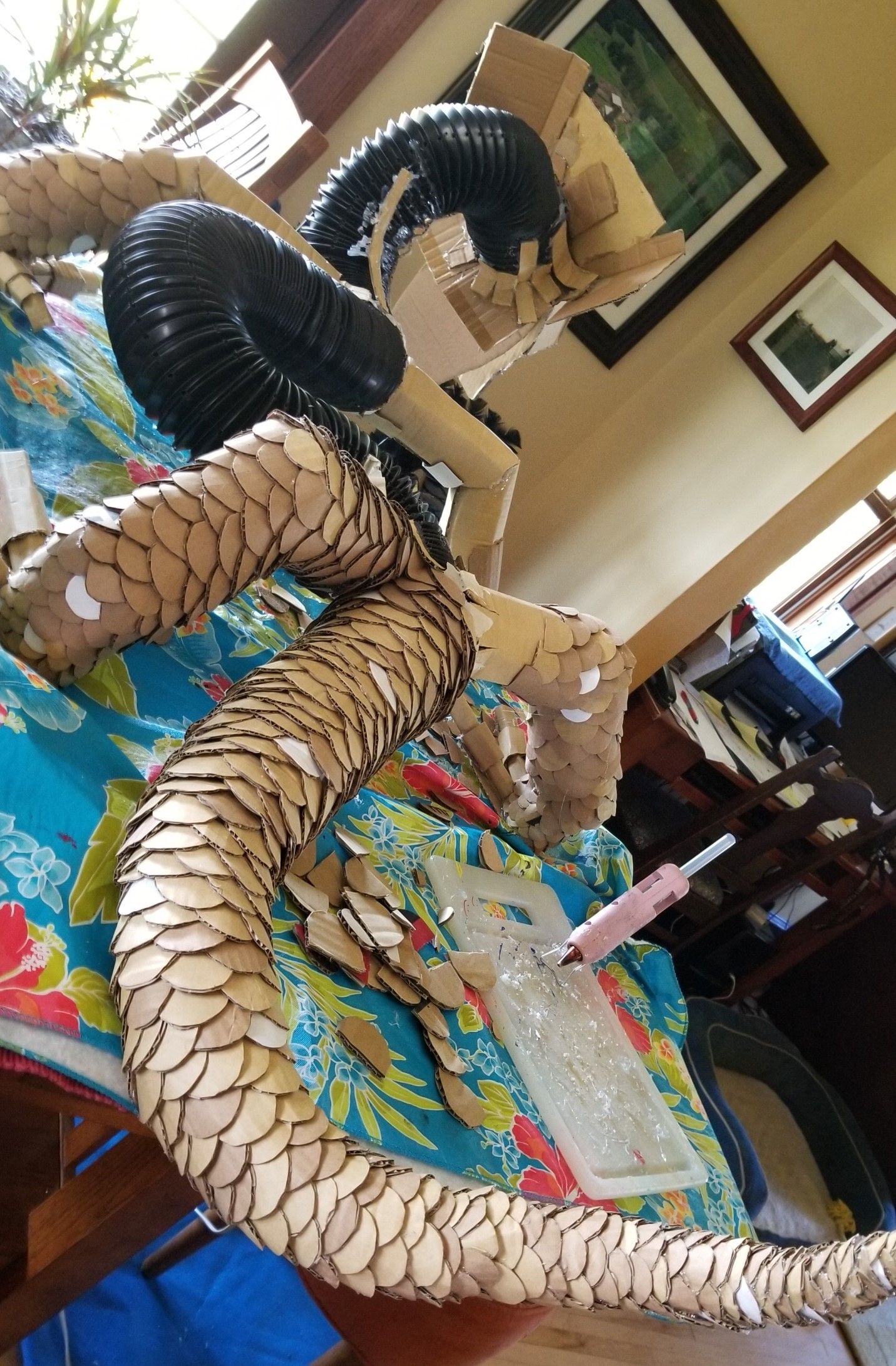 How to Make a GIANT Cardboard Dragon in 7 Easy Steps (with Pictures ...