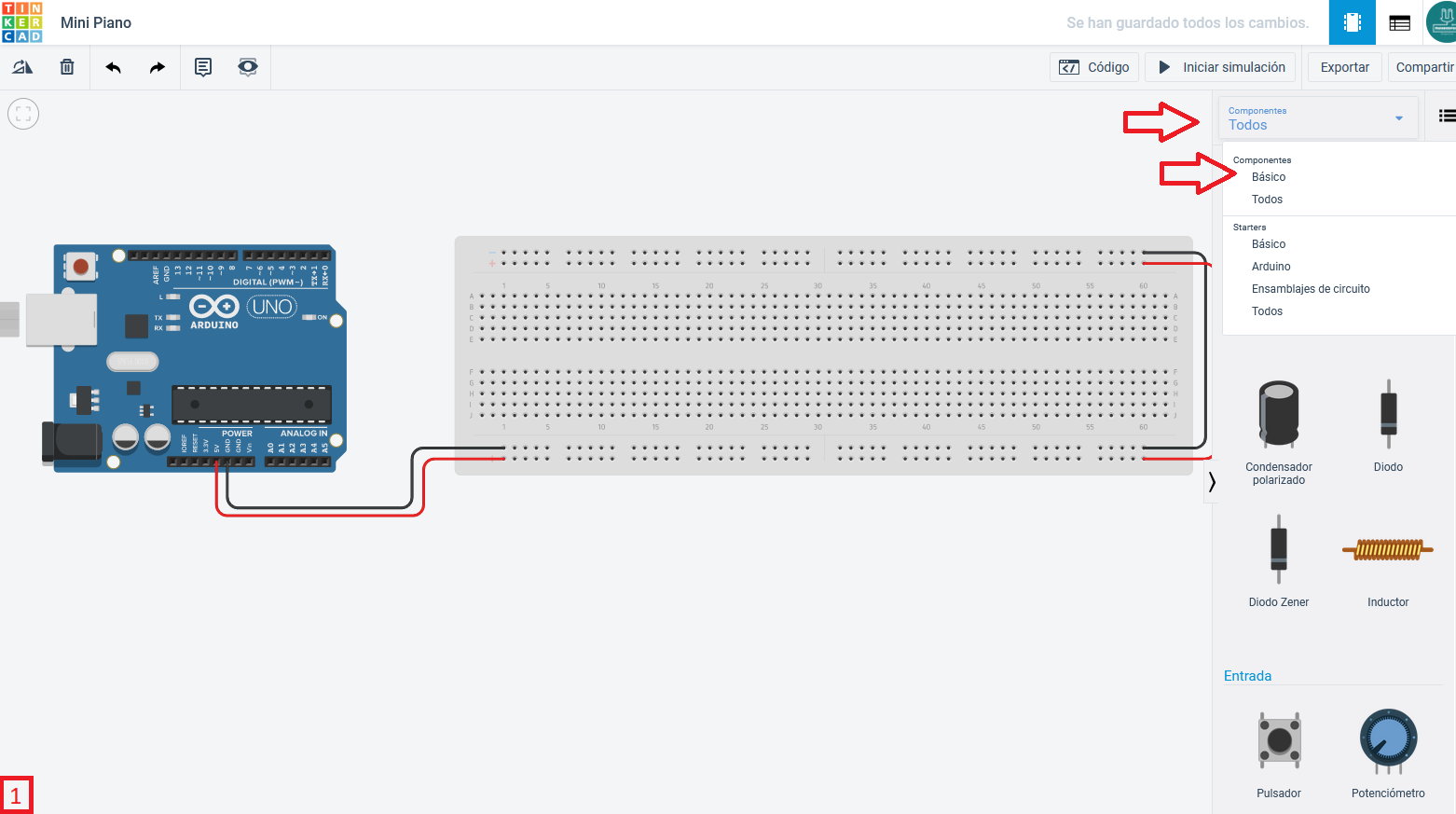 ¡Mini Piano Con Arduino! : 7 Steps - Instructables