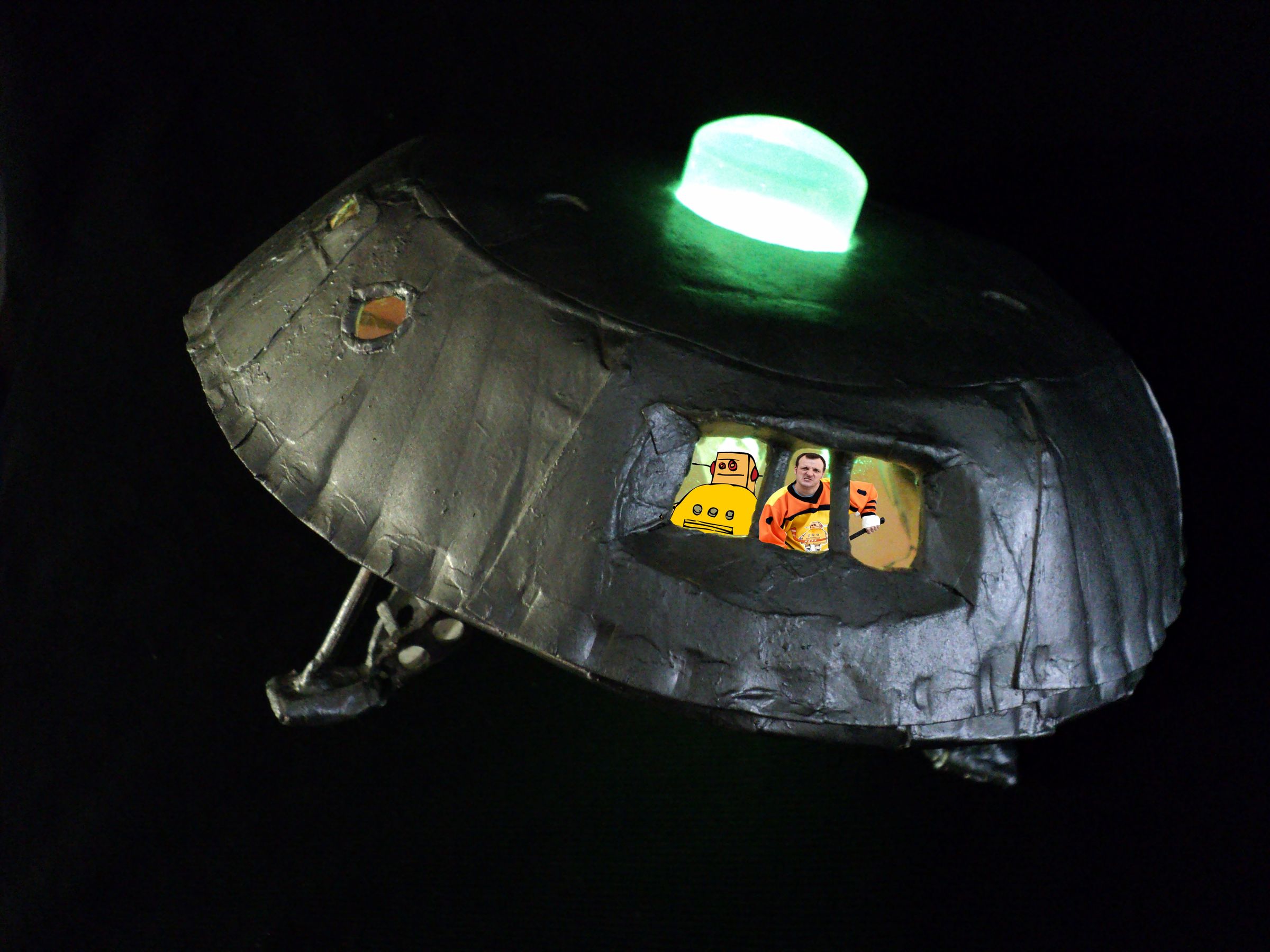 Paper Plate Papercraft Spacecraft Craft : 8 Steps (with Pictures ...