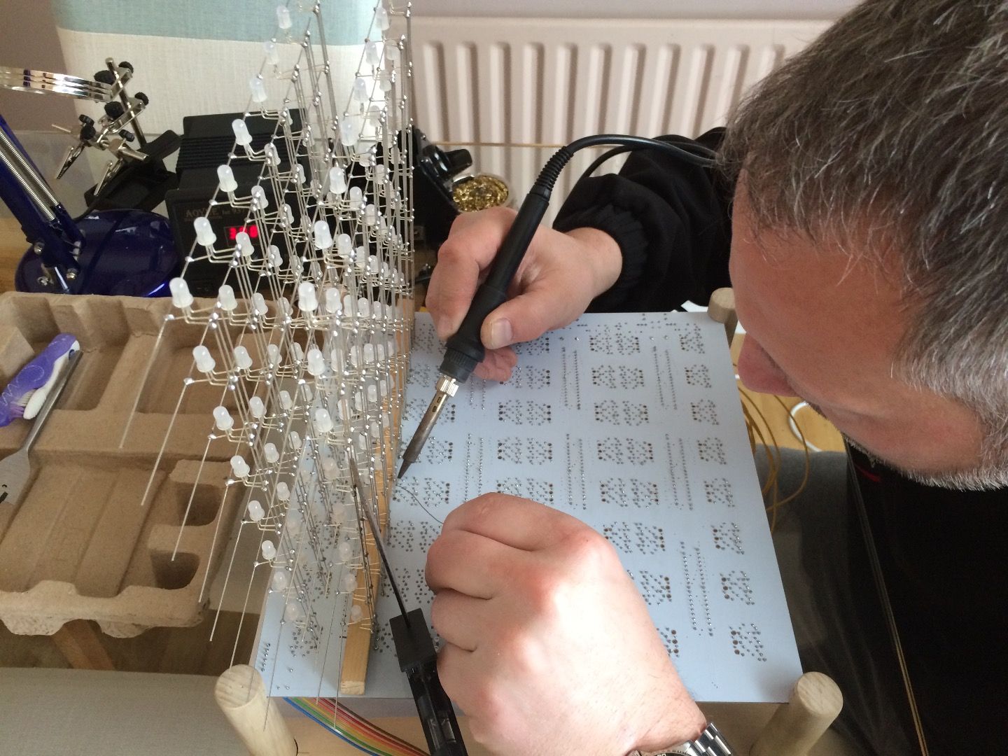 Arduino Mega 8x8x8 RGB LED Cube : 11 Steps (with Pictures) - Instructables