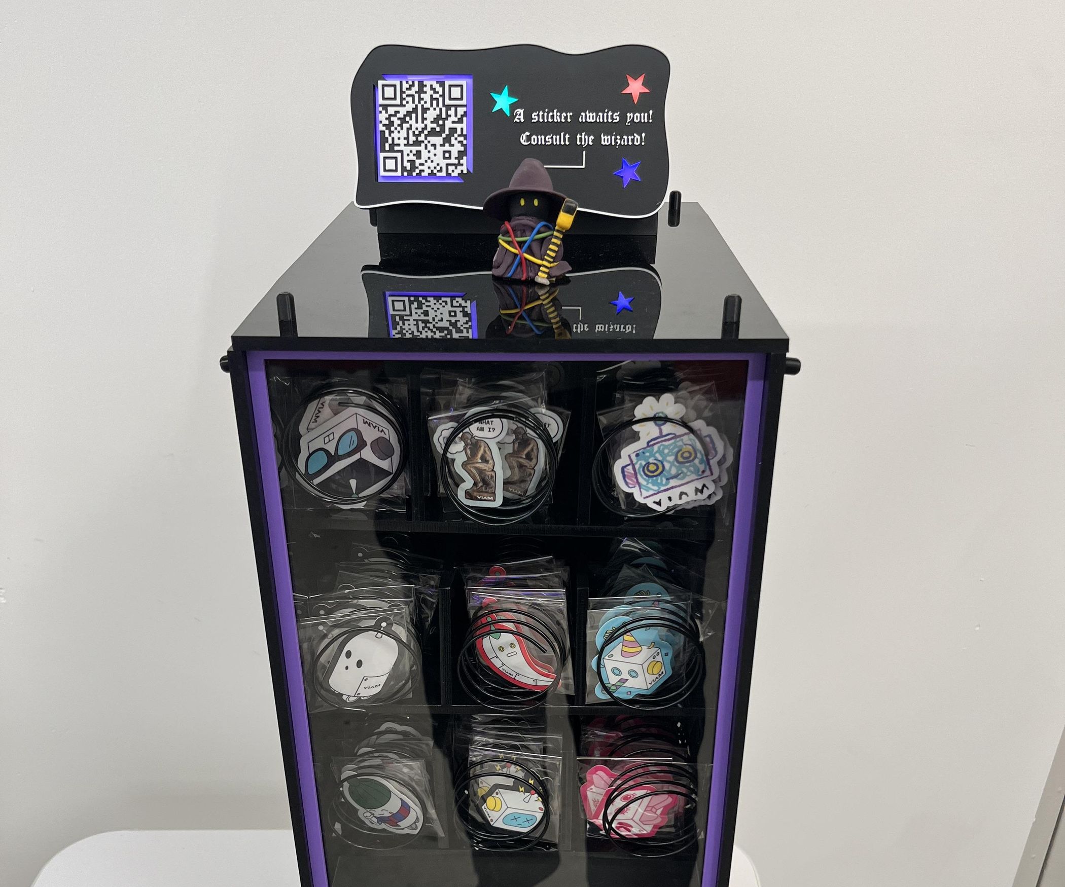 Sticker Wizard – an Interactive Sticker Vending Machine! : 7 Steps ...