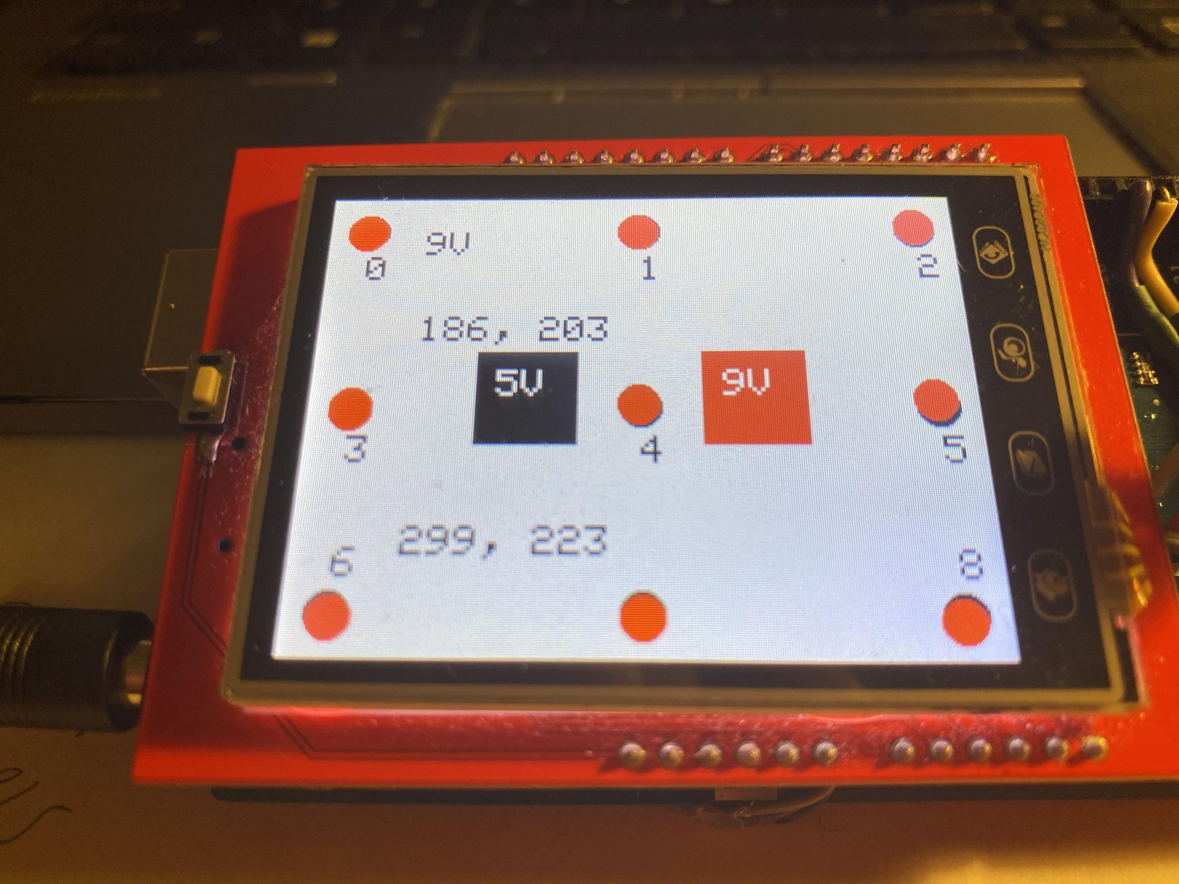 TFT Touch Display - Aligning Touch Points to Display Pixels : 4 Steps ...
