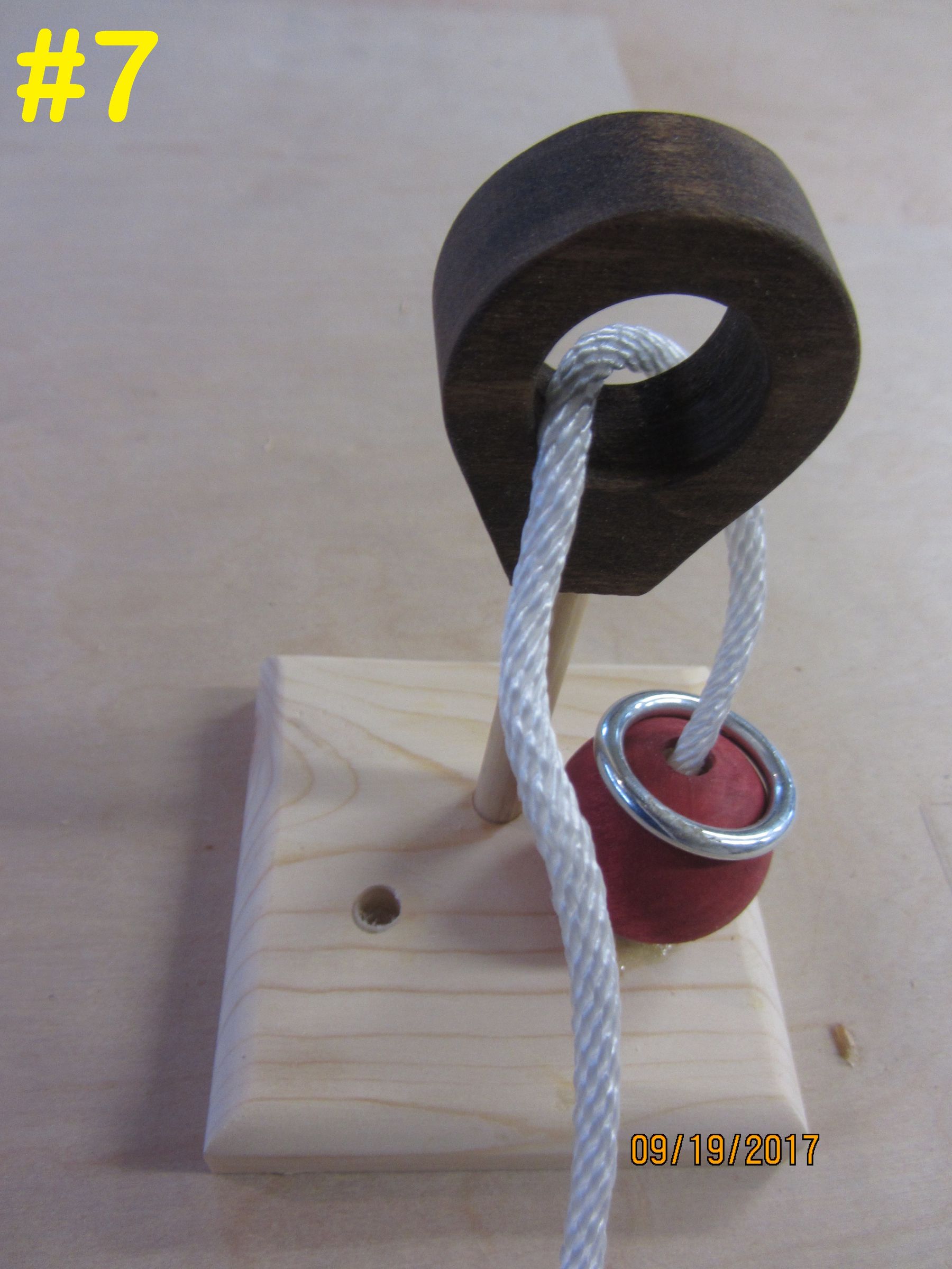 Wood Ball - Metal Ring Rope Puzzle : 16 Steps (with Pictures ...