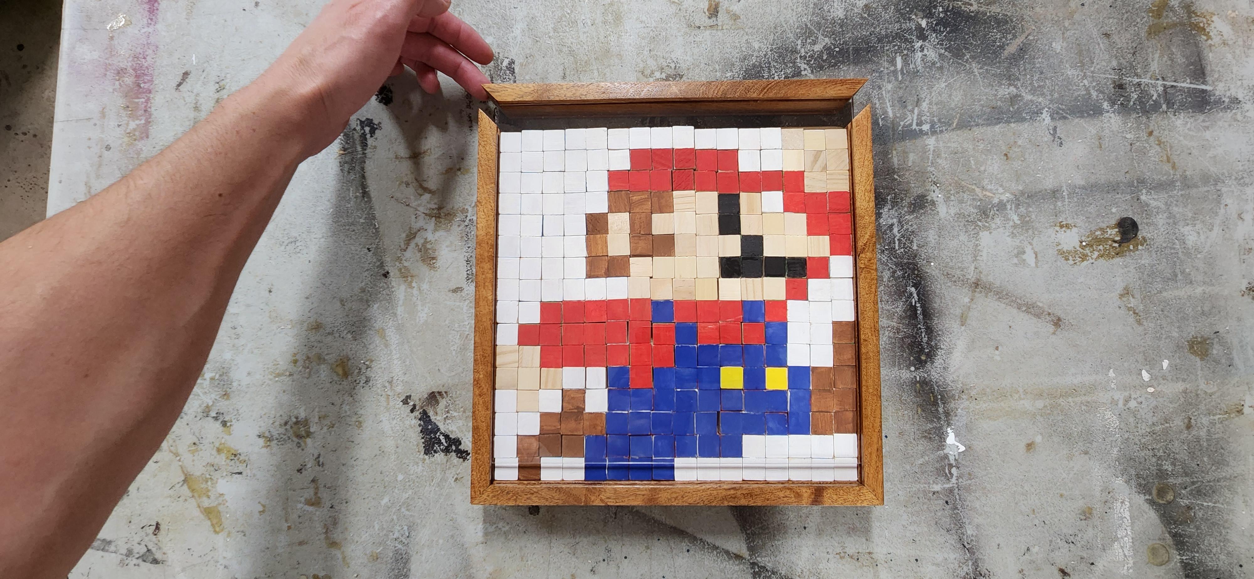 8 Bit Mario - 5 Puzzles in 1 With Display Case : 15 Steps (with ...