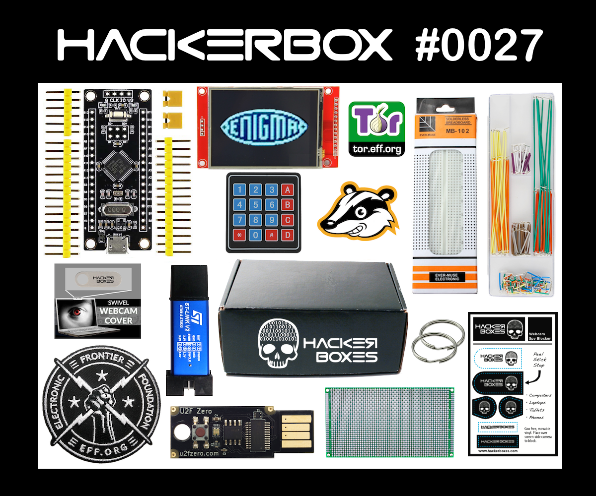 HackerBox 0027: Cypherpunk : 16 Steps - Instructables