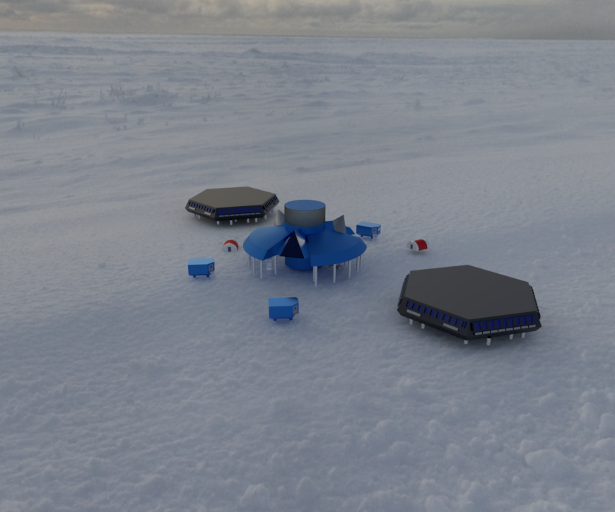 Polar Life Nexus: Antarctic Community Center : 6 Steps - Instructables