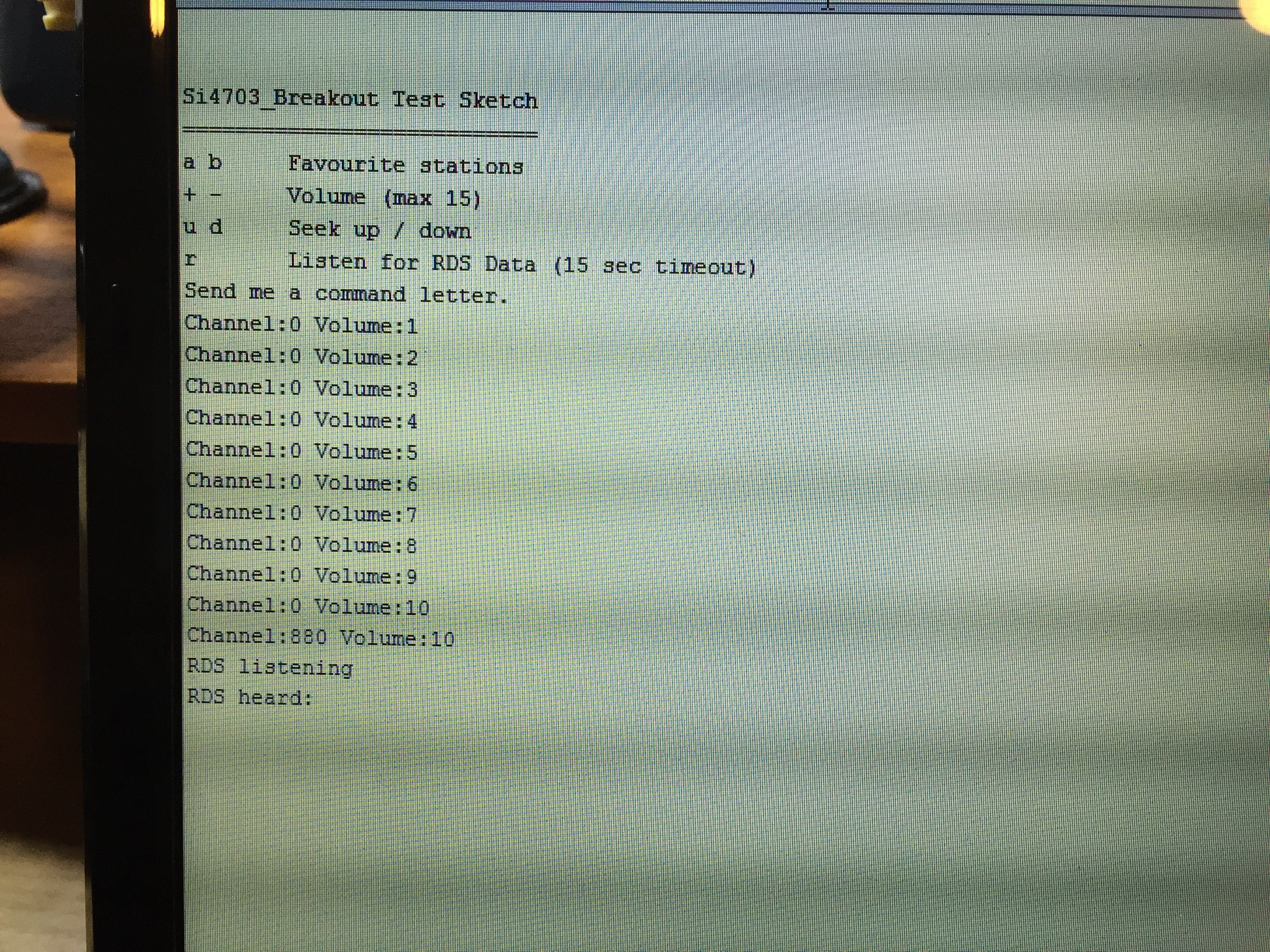 FM Radio With Si4703 Breakout Board, LCD and Arduino : 9 Steps (with ...