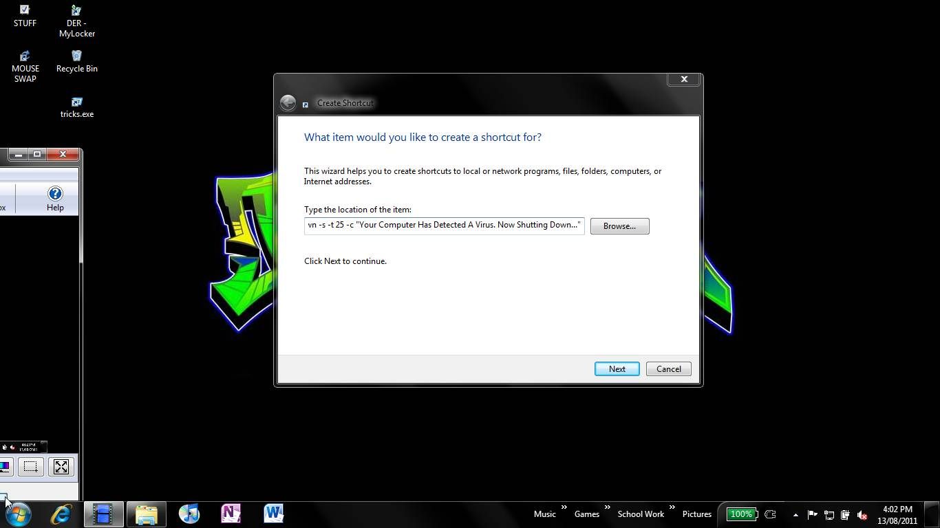 Shutdown Prank : 4 Steps - Instructables