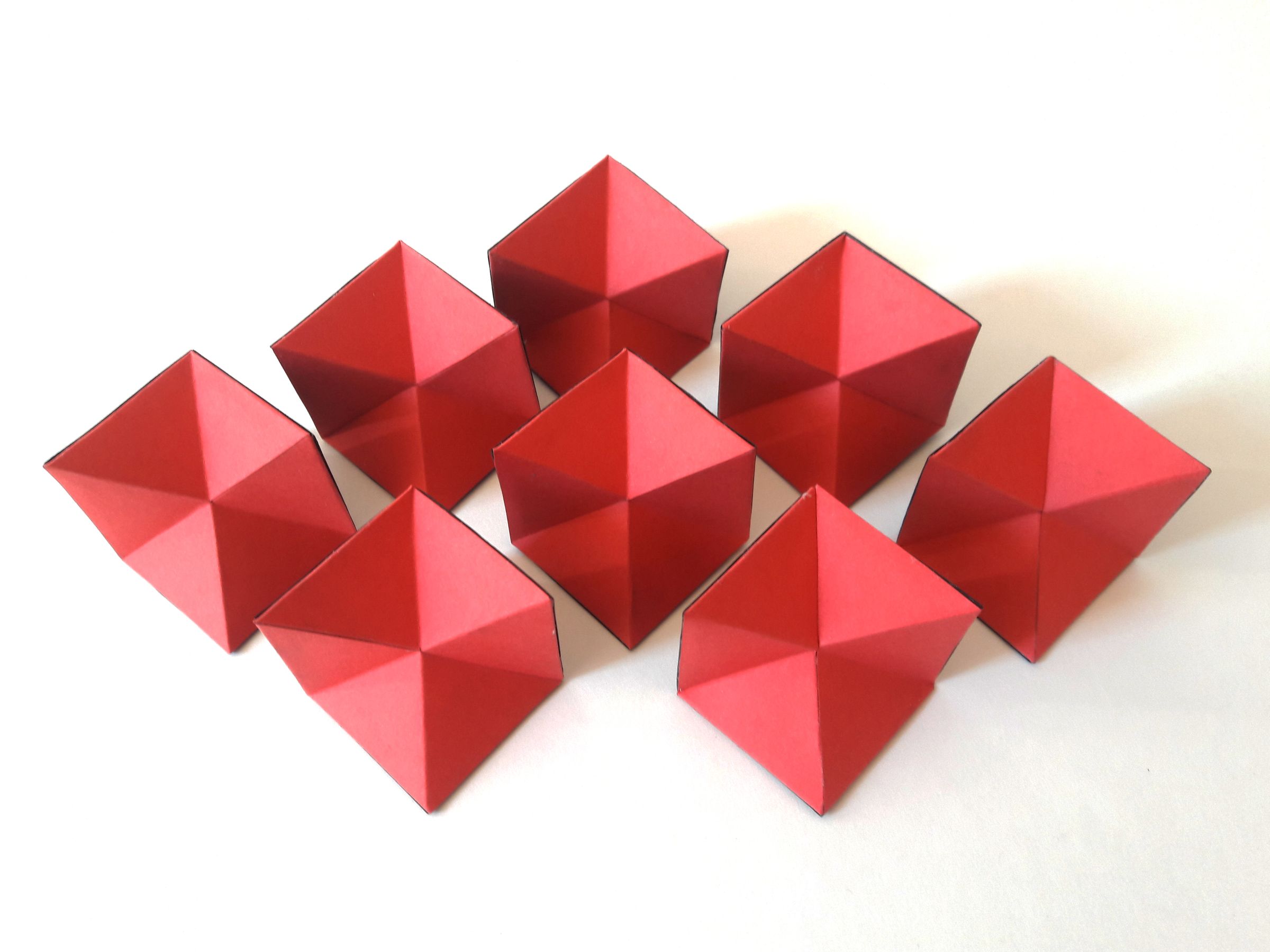 Make a Paper Transforming Geode Cube - Design and Template : 7 Steps ...