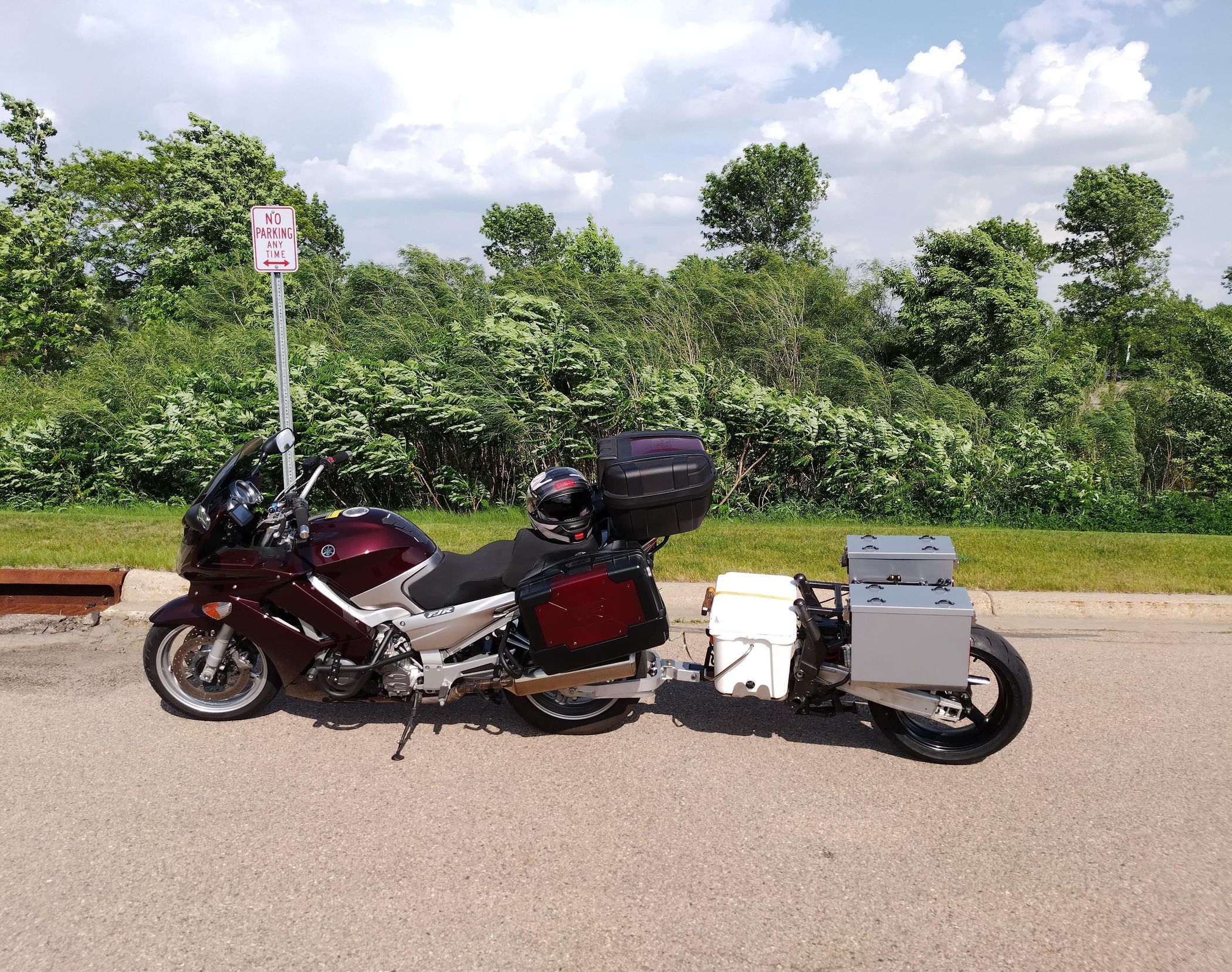 Motorcycle Cargo Trailer : 4 Steps - Instructables