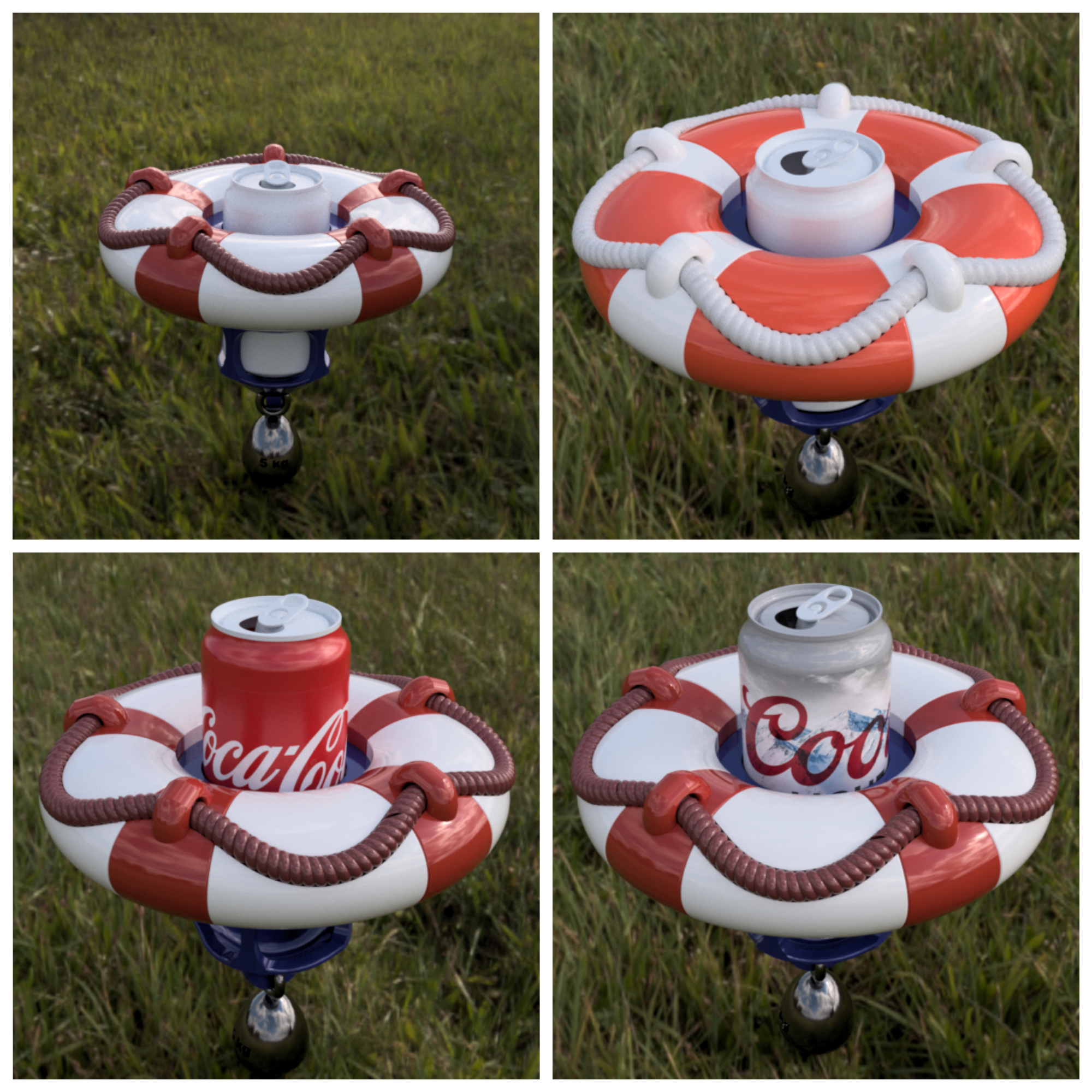 3D Printed Drink Pool Floaty : 6 Steps (with Pictures) - Instructables