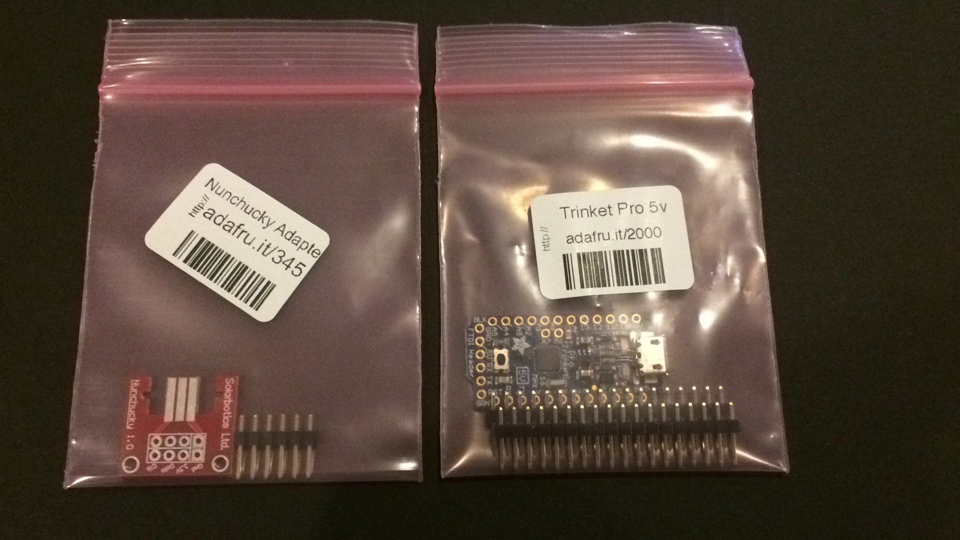 Wireless Wii Nunchuk-to-Mouse USB Stick for PC, Mac, and Tablet Video ...