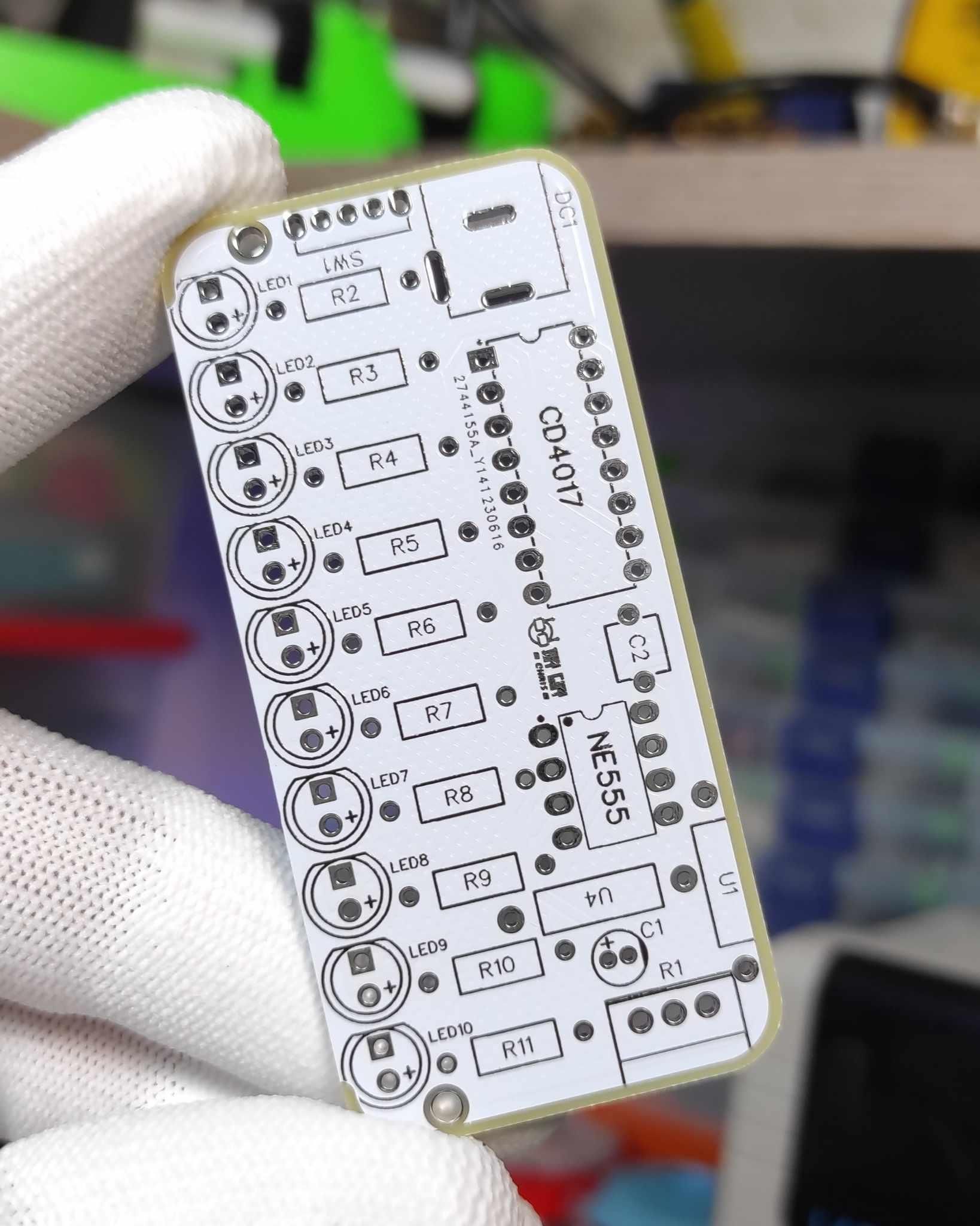 DIY LED Light Chaser Circuit: Create Mesmerizing Light Animations : 6 ...