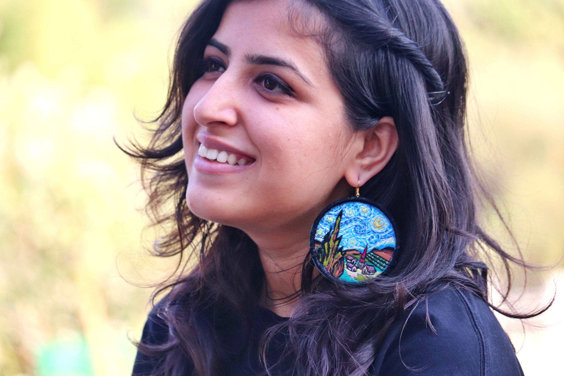 Embroidered Earrings : 11 Steps (with Pictures) - Instructables