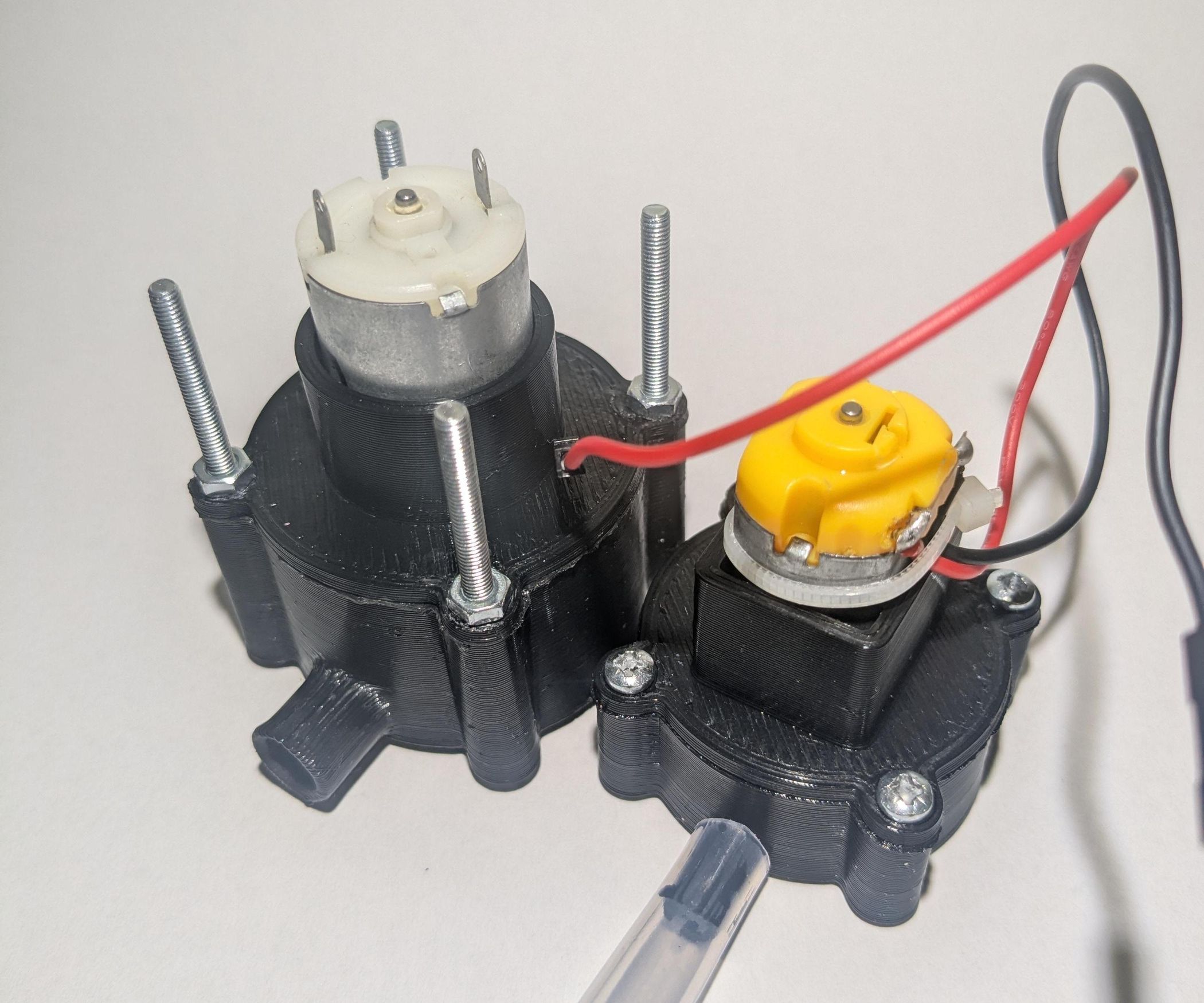 Parametric Water Pump: Turn Any Small Motor Into a Custom Pump : 4 ...