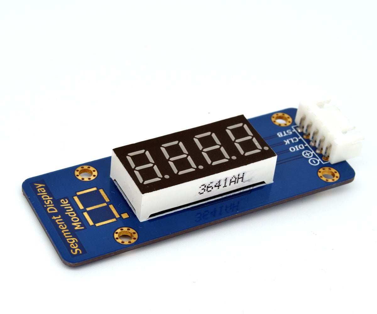 Adeept TM1638 LED 4-Digit 7 Segment Digital Display Module : 6 Steps ...