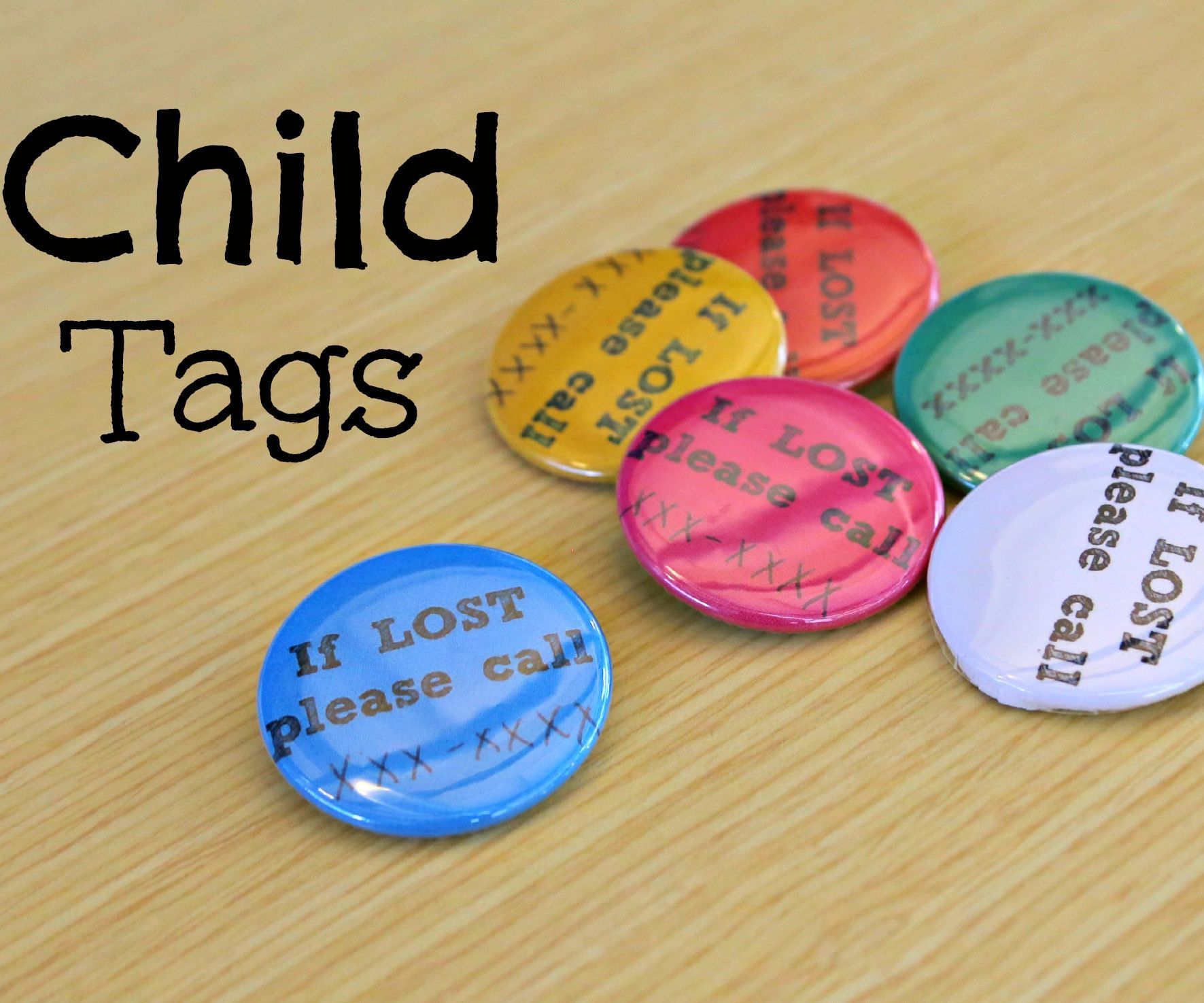 Child Tags : 4 Steps (with Pictures) - Instructables