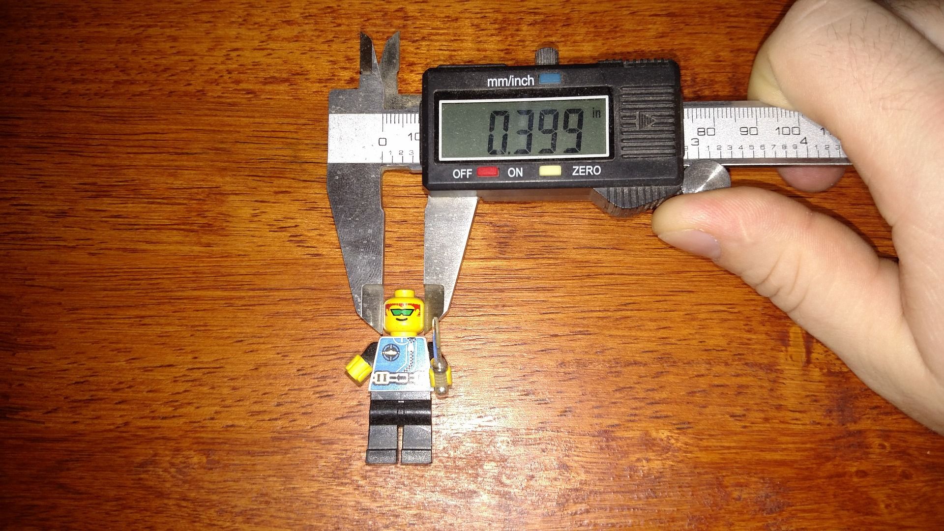 Lego Man Measurements
