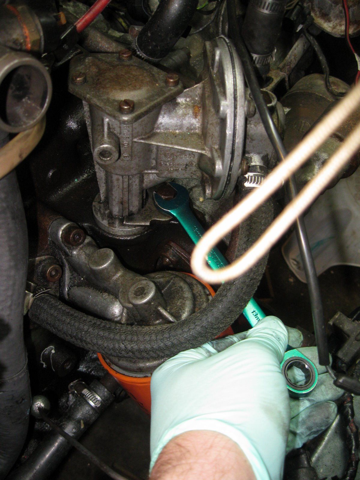 Replace a Mechanical Fuel Injection System on 1981 VW Rabbit Diesel ...