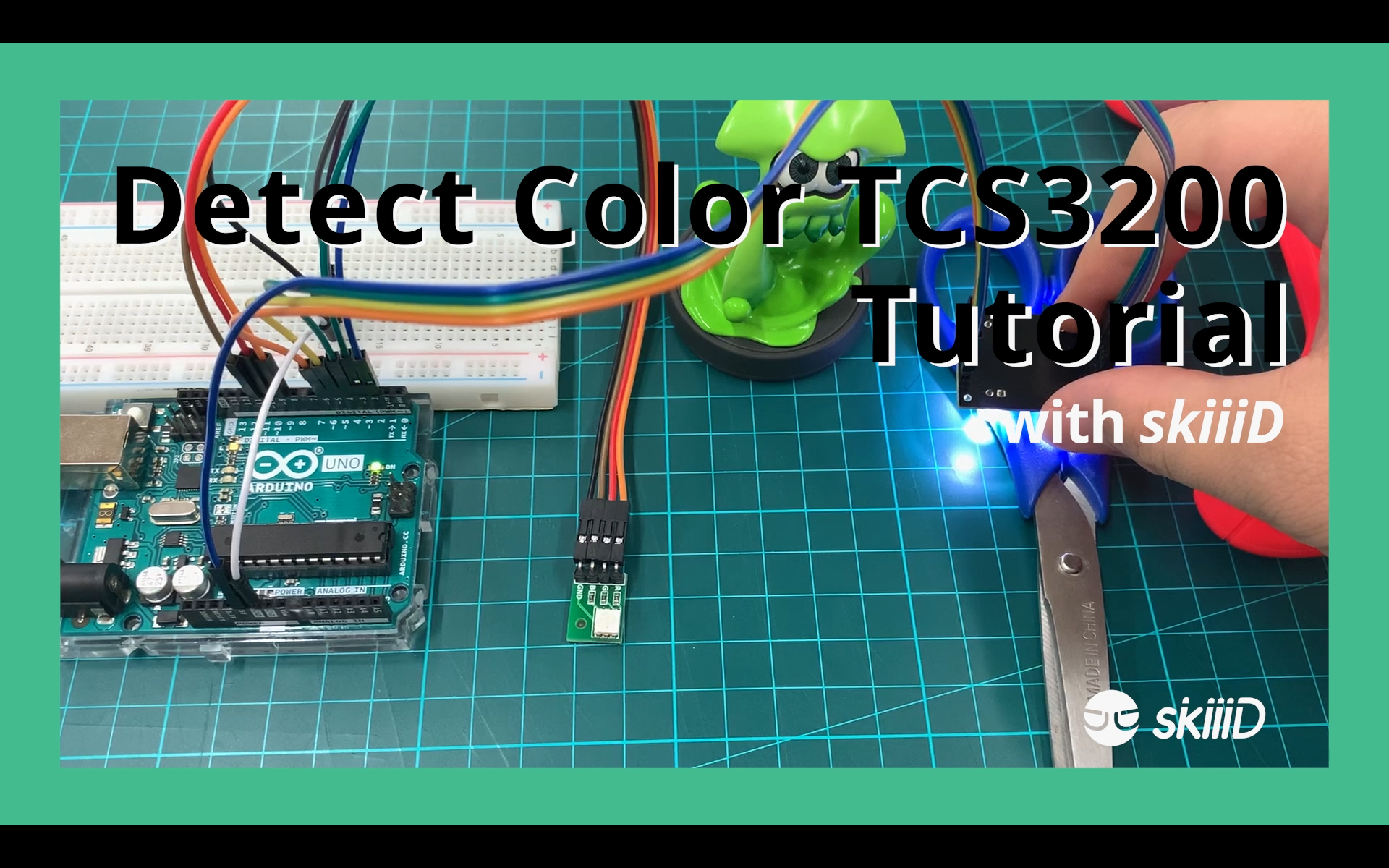 How to Use Detect Color TCS3200 With SkiiiD : 9 Steps - Instructables