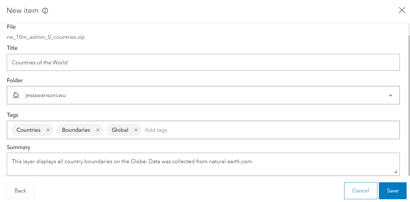 How to Create and Publish an Interactive Map Using ArcGIS Online : 7 ...