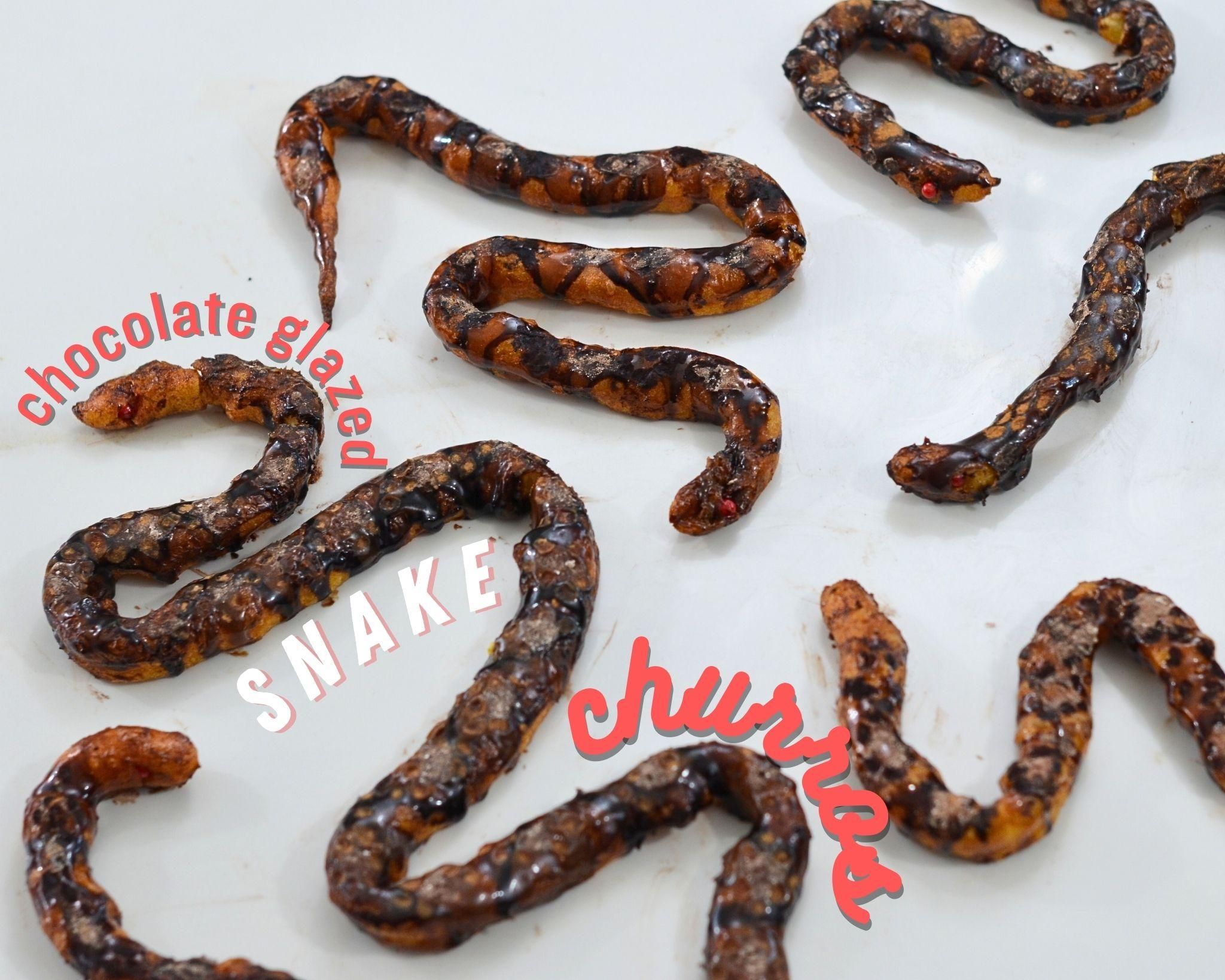 Chocolate Glazed SNAKE CHURROS : 8 Steps (with Pictures) - Instructables