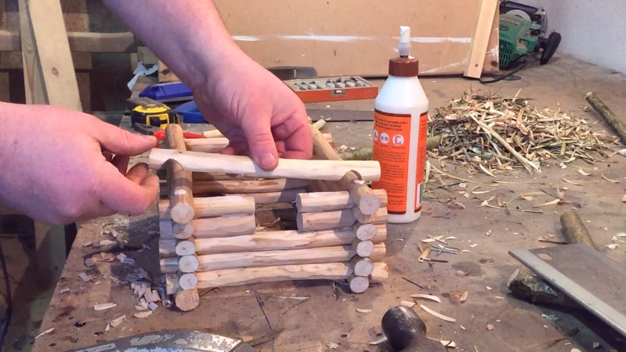 DIY Log Cabin Bird House : 15 Steps (with Pictures) - Instructables