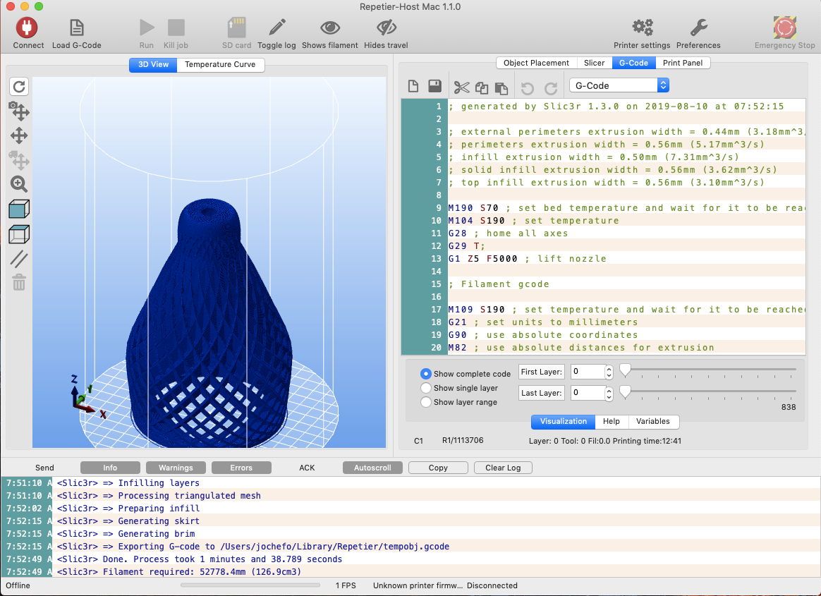 3d Printed Lamp With Fusion 360 3d Splines : 6 Steps (with Pictures ...