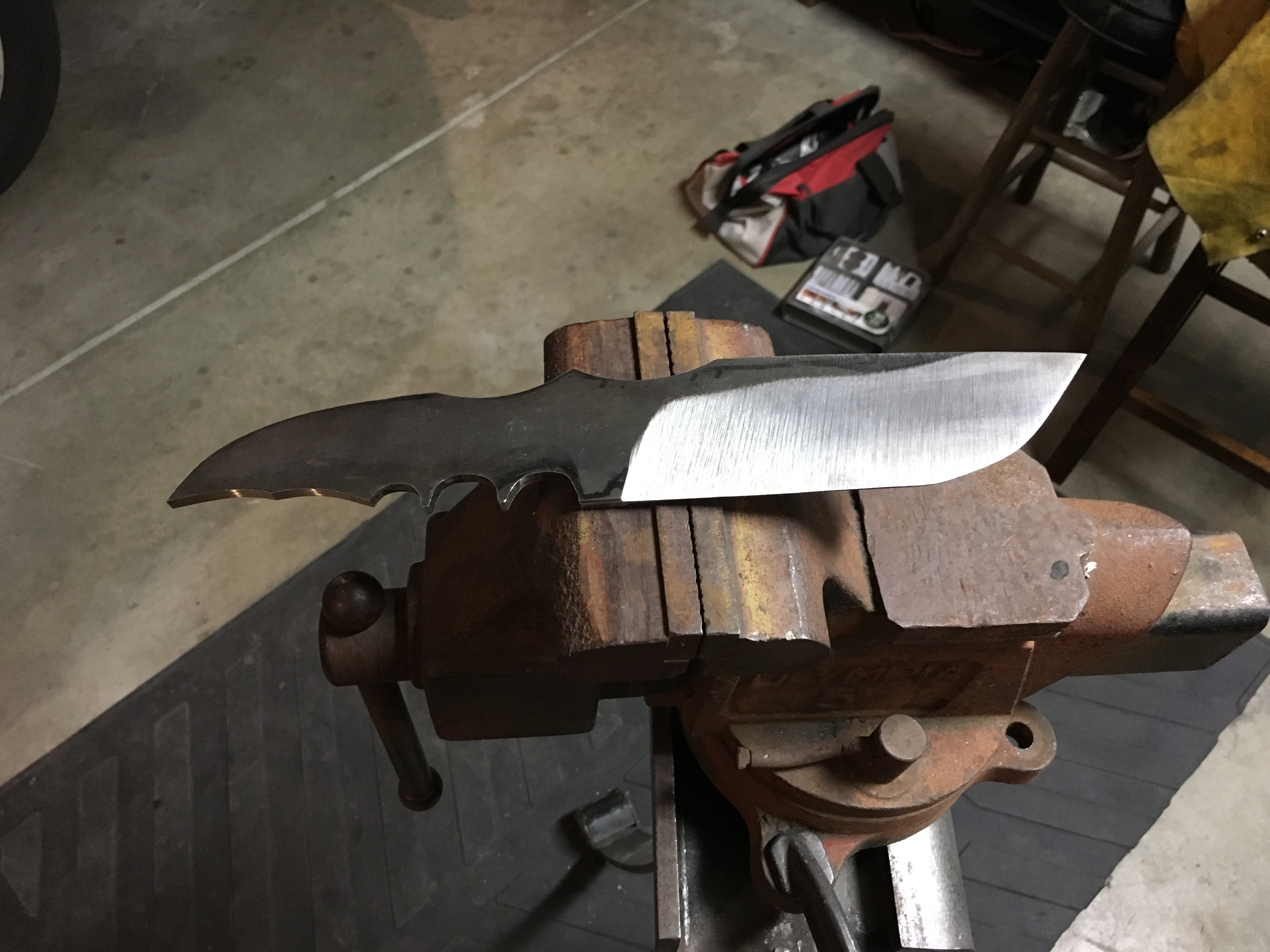 Hand Made Camp Knife : 12 Steps (with Pictures) - Instructables