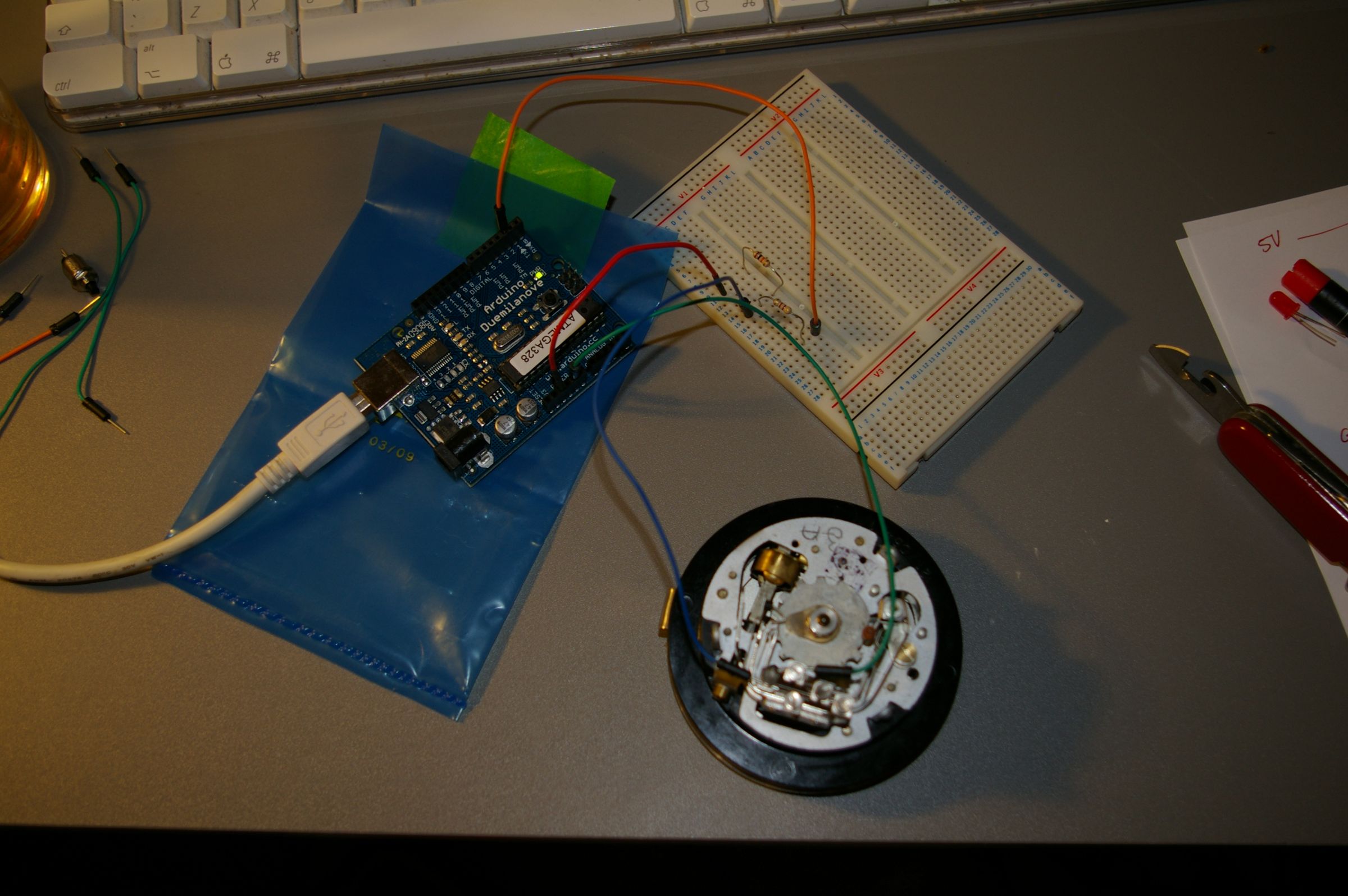 Interface a Rotary Phone Dial to an Arduino : 6 Steps (with Pictures ...
