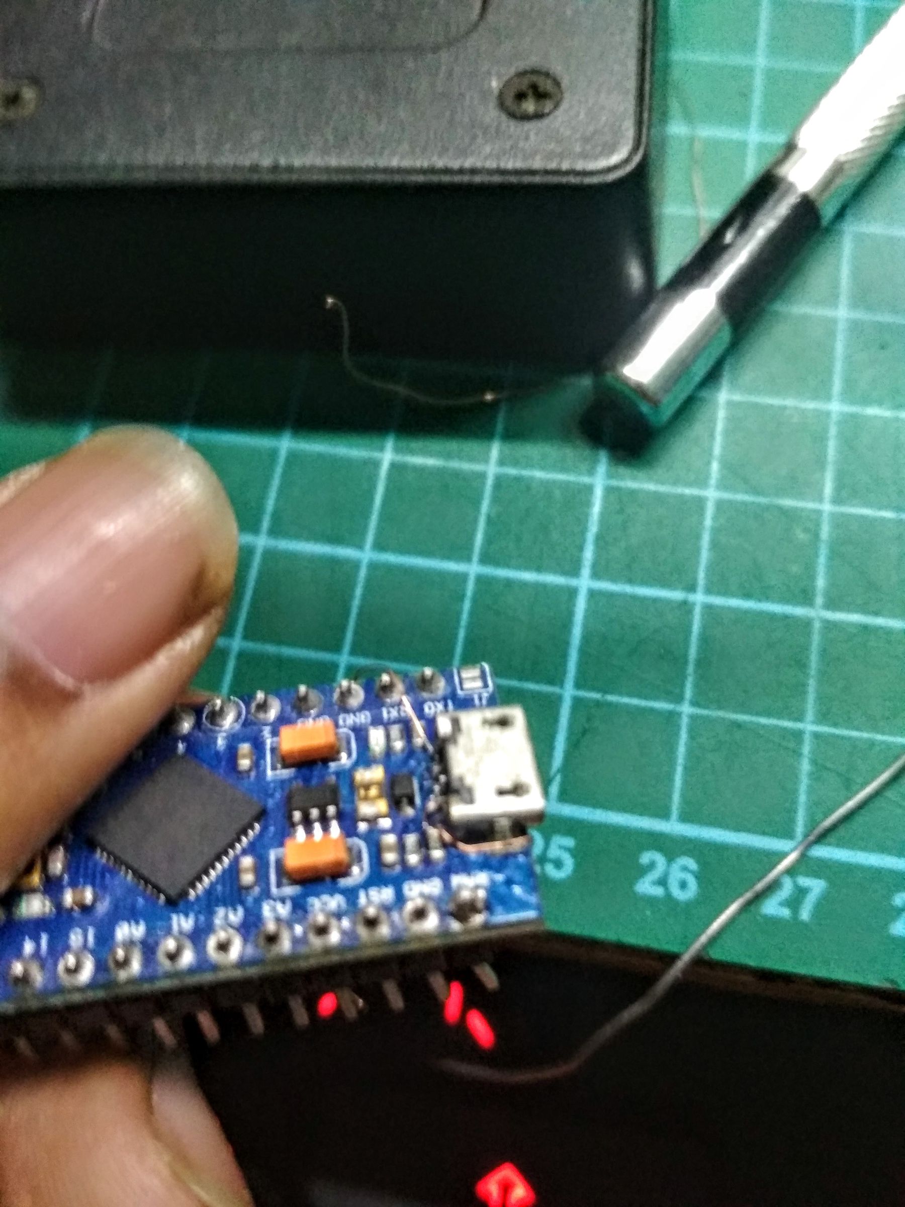 Fixing an Arduino Pro Micro: the USB Port Came Off !! : 17 Steps ...