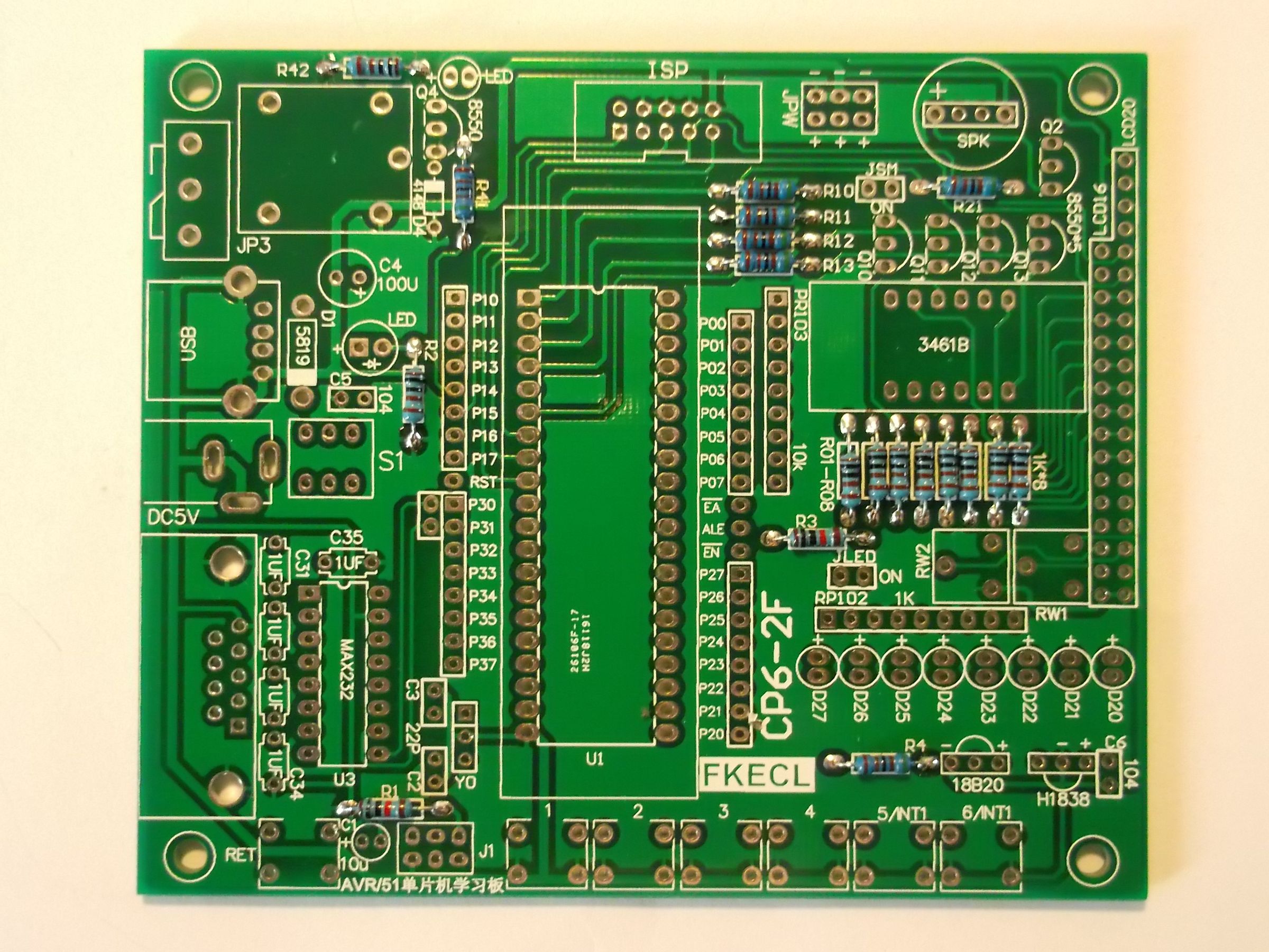 Cheap AVR/51 Development Board : 13 Steps - Instructables