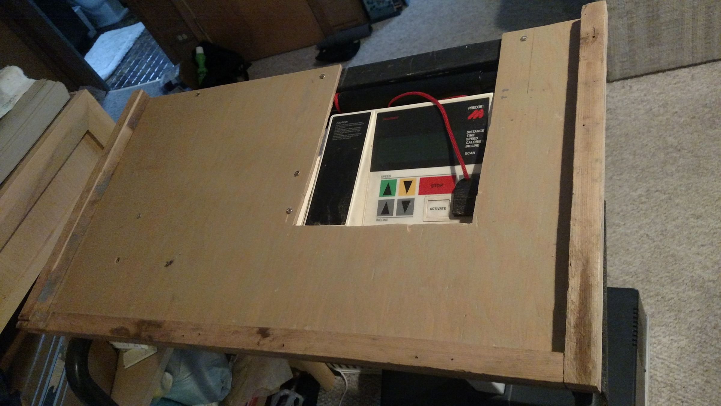 Treadmill Walking Desk/Shelf : 7 Steps (with Pictures) - Instructables