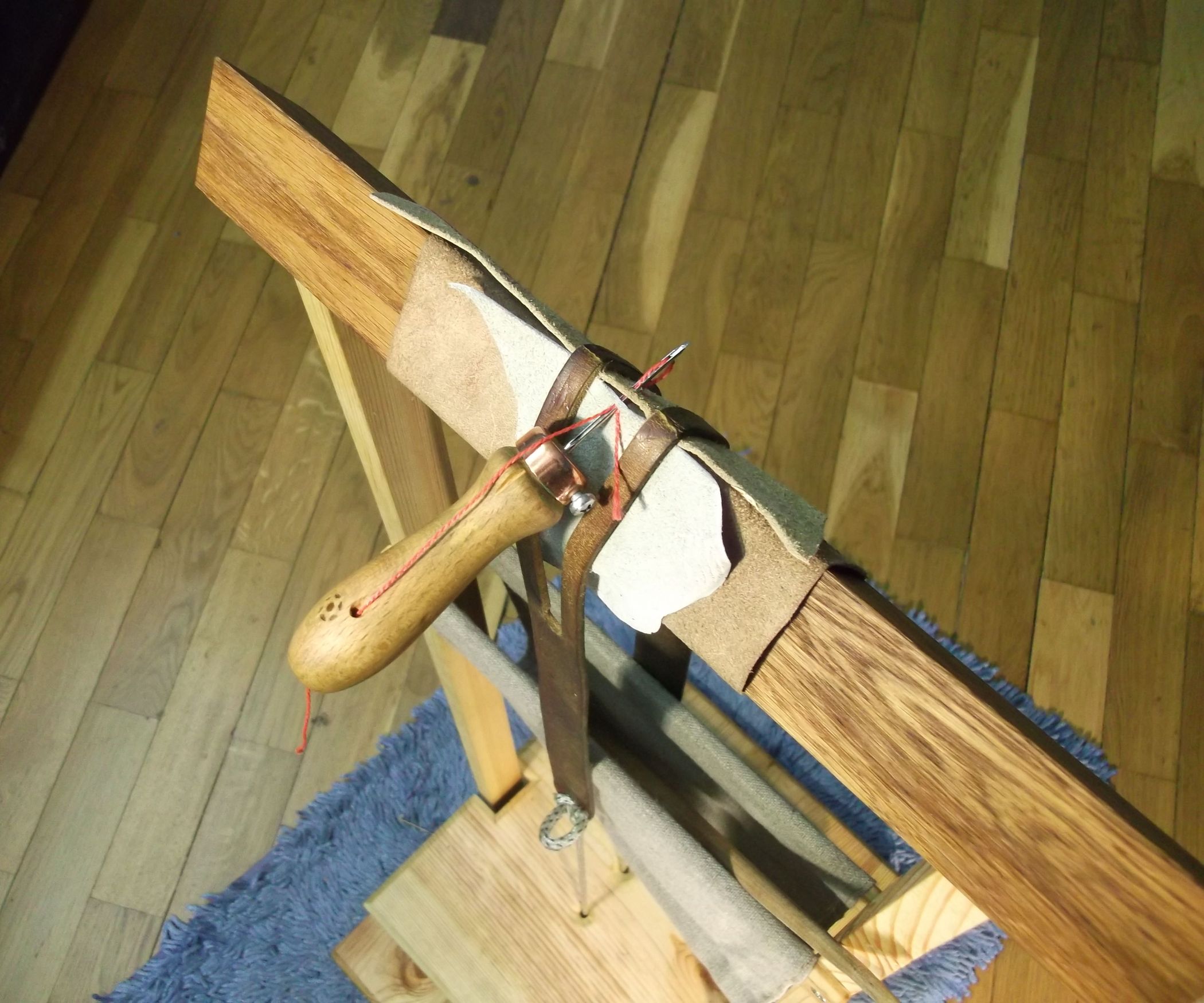 Sewing Jig for Traditional Kazan Mosaic Leather : 53 Steps (with ...