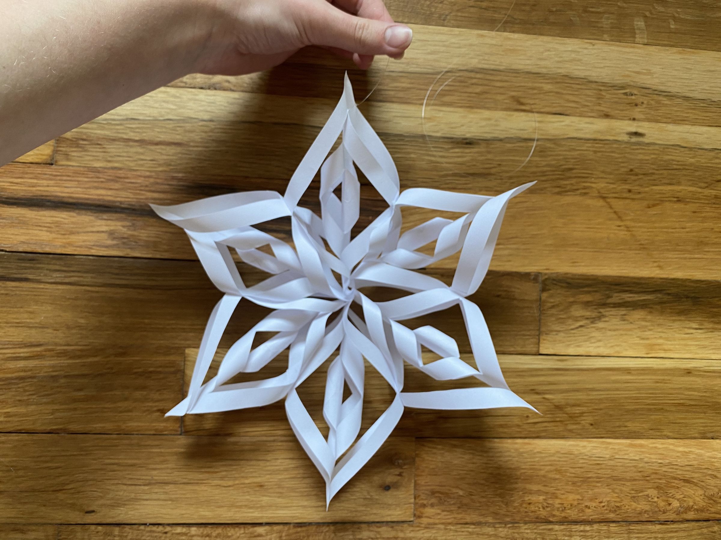 DIY 3D Paper Snowflake : 11 Steps (with Pictures) - Instructables