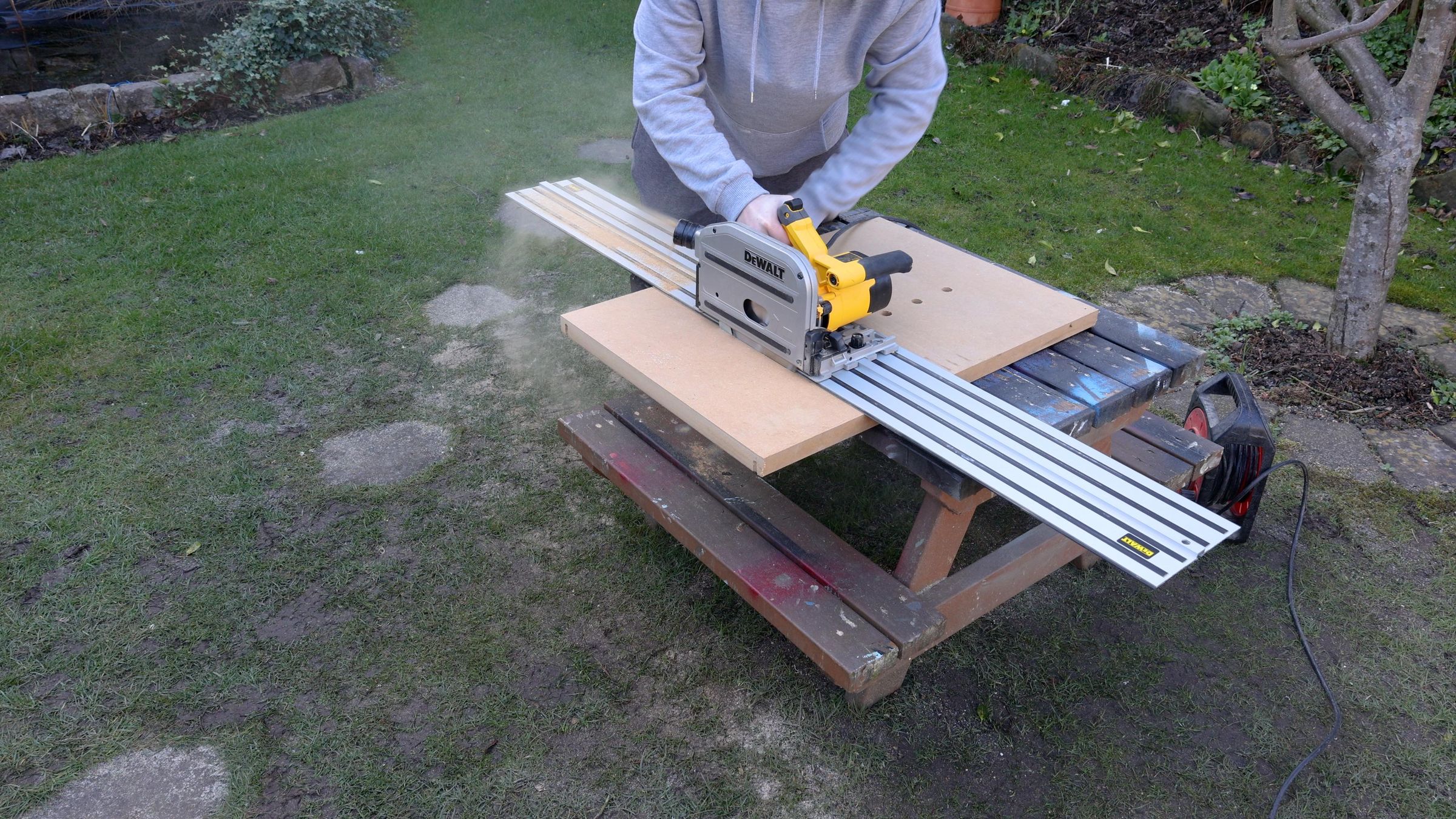 How to Make a Storage Shelf for a Desk - DIY Monitor Stand : 6 Steps ...