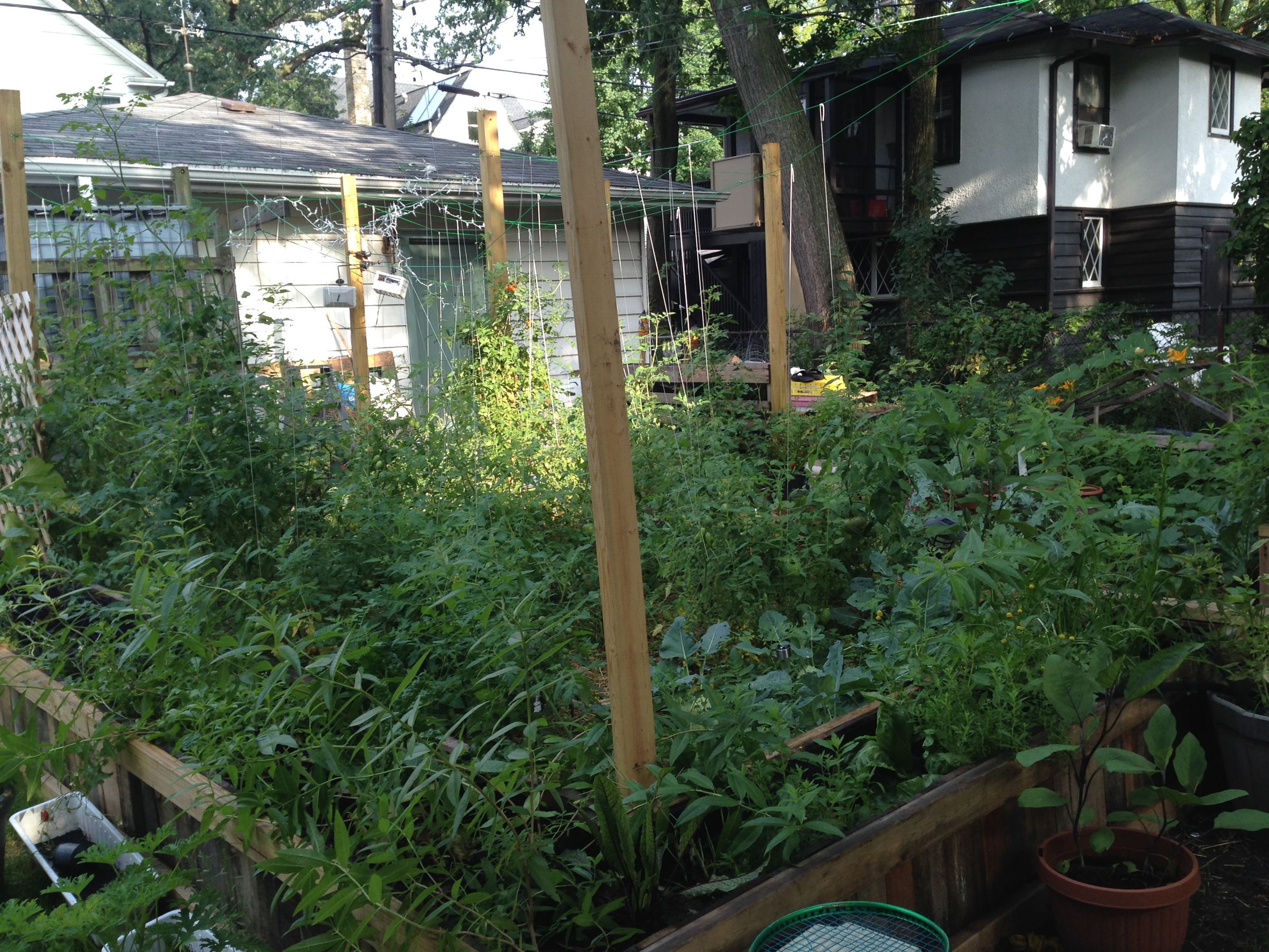 Outdoor Pallet Garden : 10 Steps (with Pictures) - Instructables