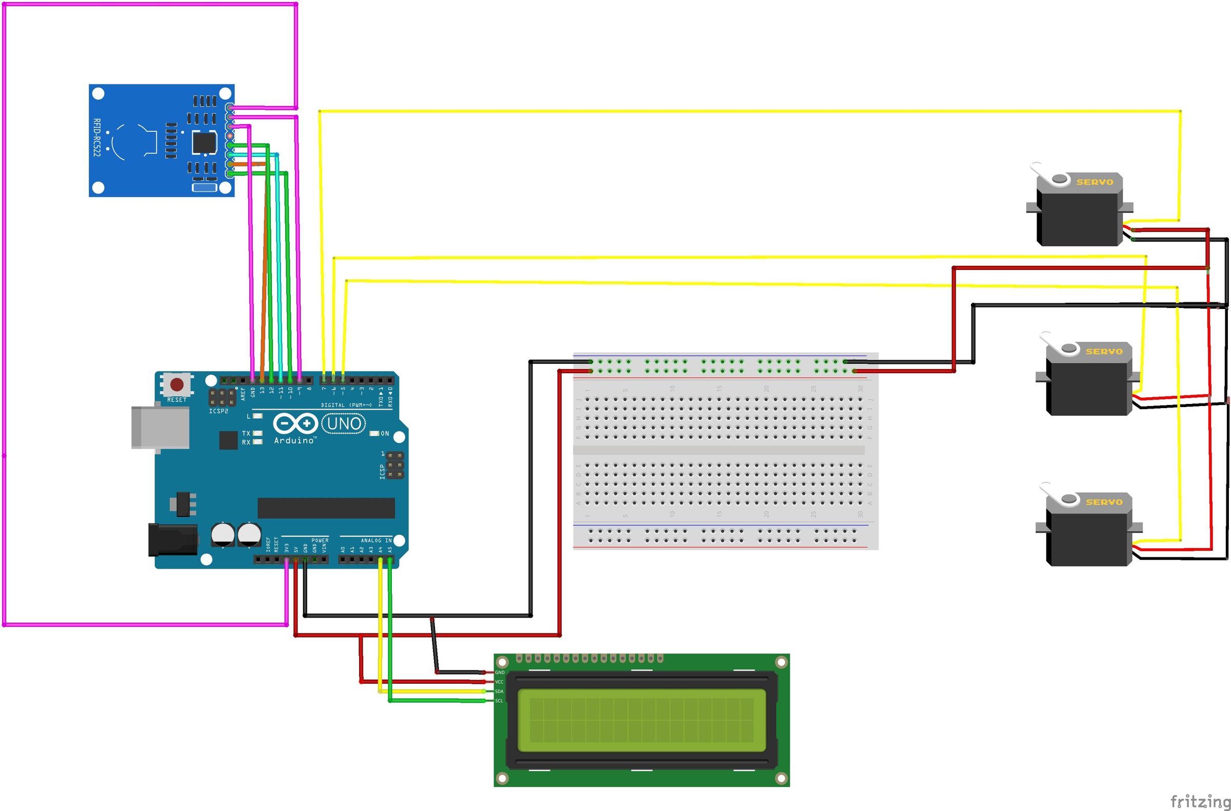 Arduino and RFID Based Smart Parking System : 5 Steps (with Pictures ...