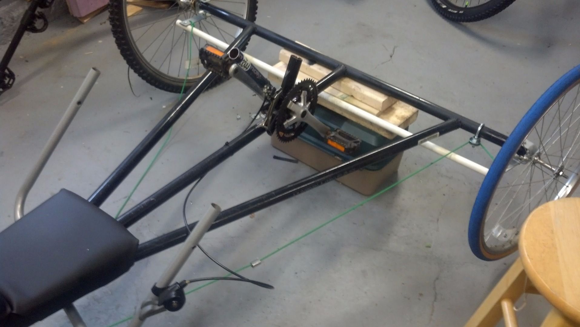 Three Wheel Bike Kinetic Sculpture : 12 Steps (with Pictures ...
