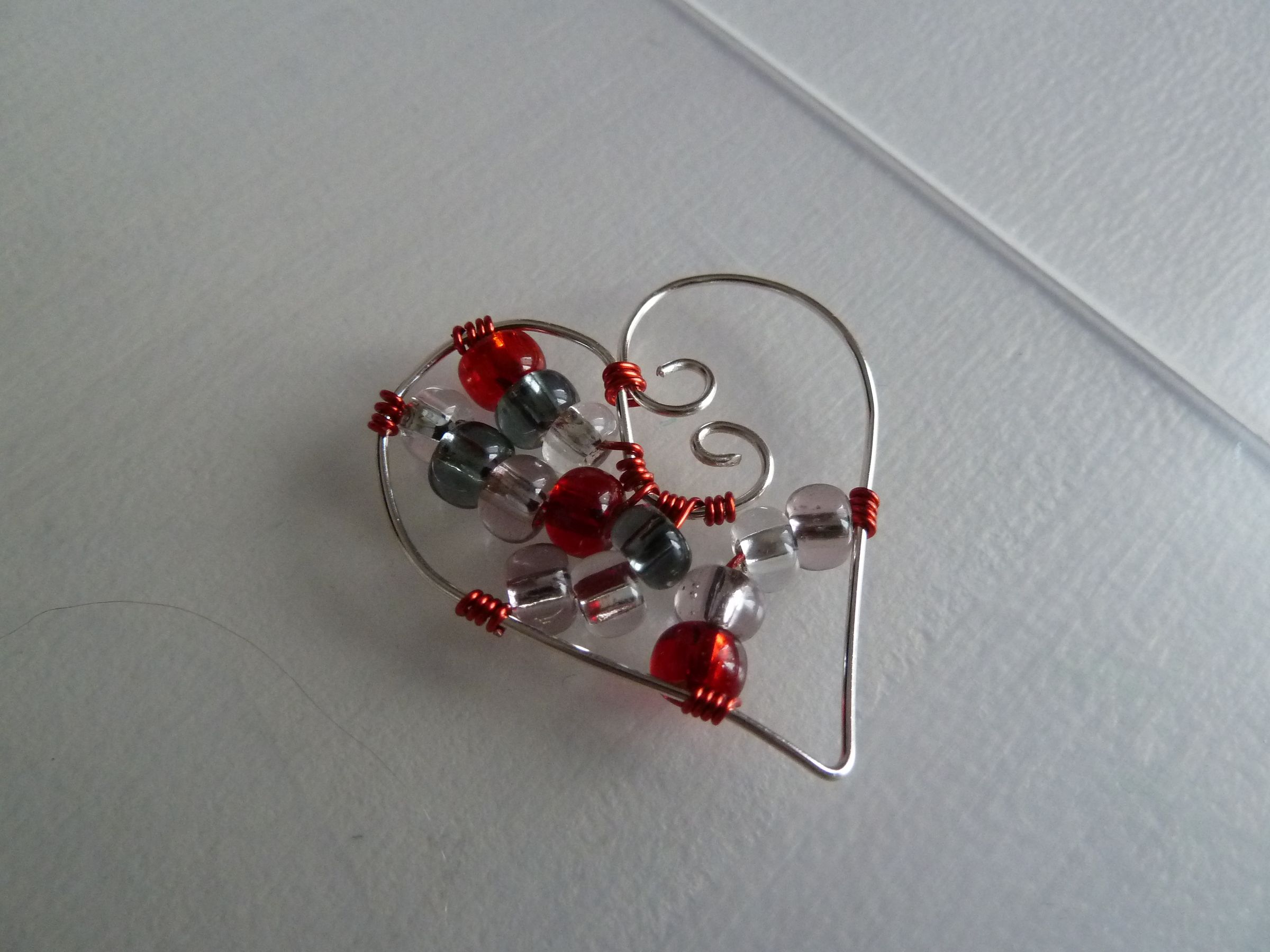 Beaded Heart Pendant : 7 Steps (with Pictures) - Instructables