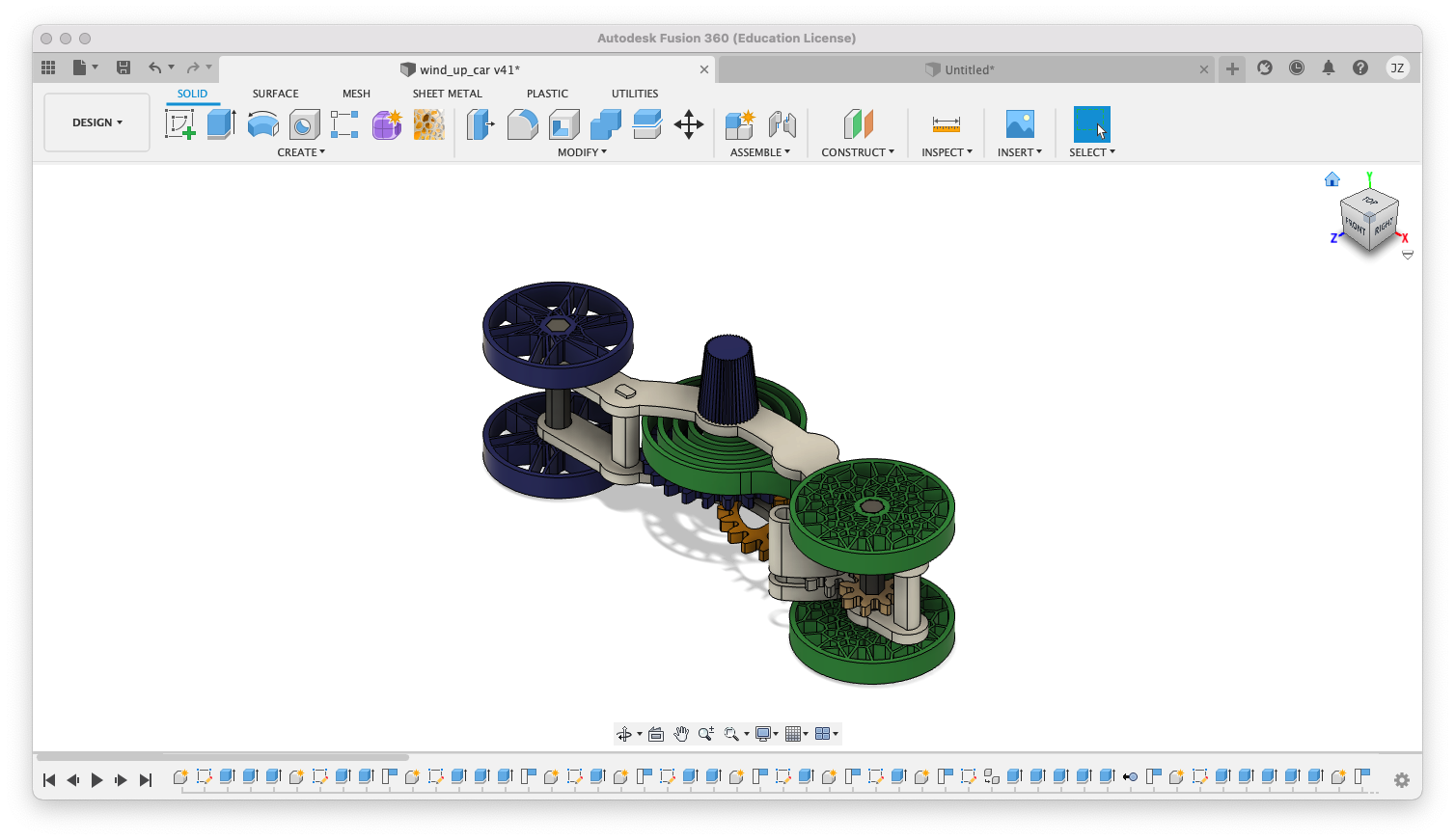 3D-Printed Stylish Wind-up Motor Car : 16 Steps (with Pictures ...