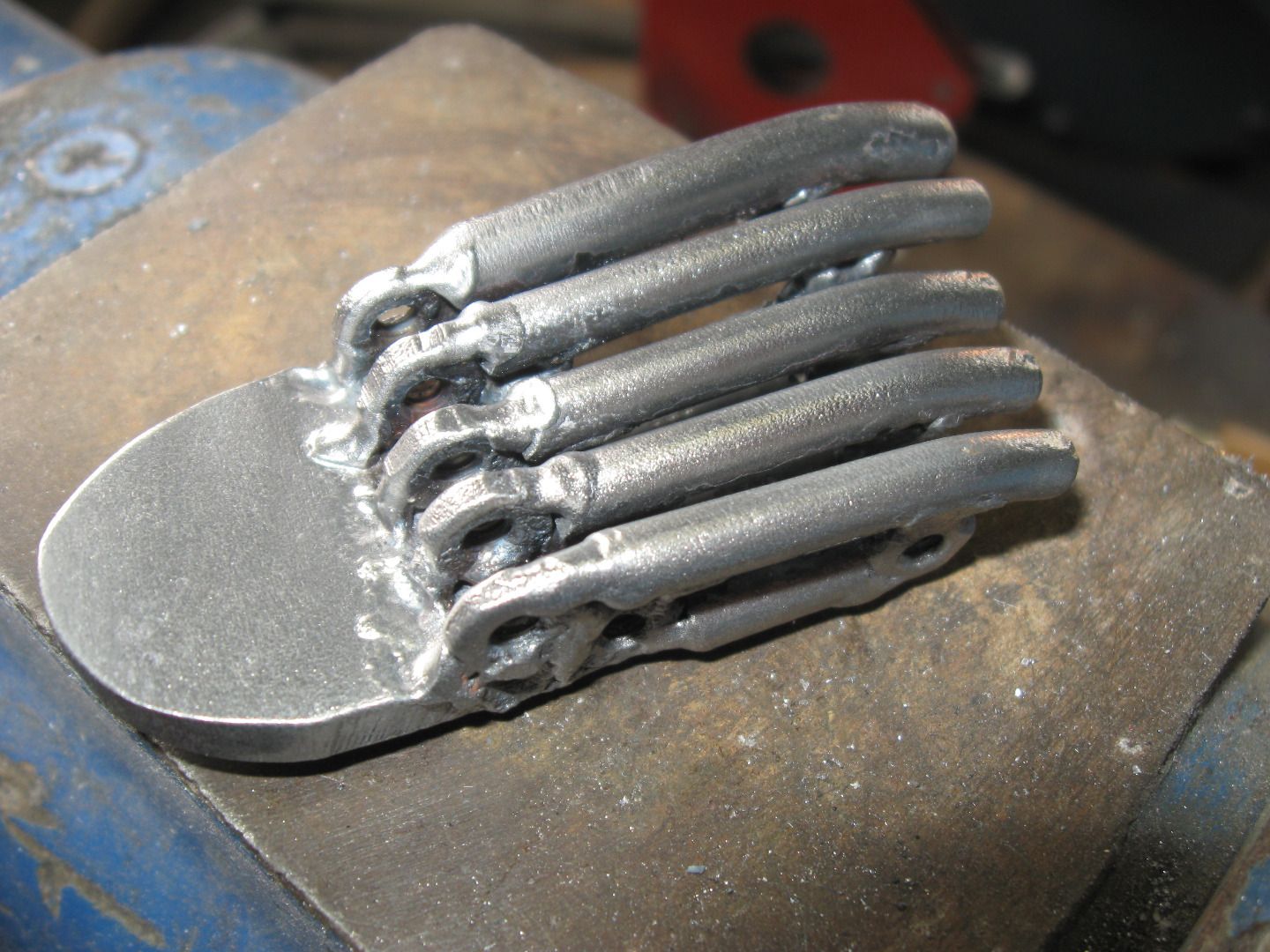 Terminator Foot Nut Cracker (revised) : 6 Steps (with Pictures ...