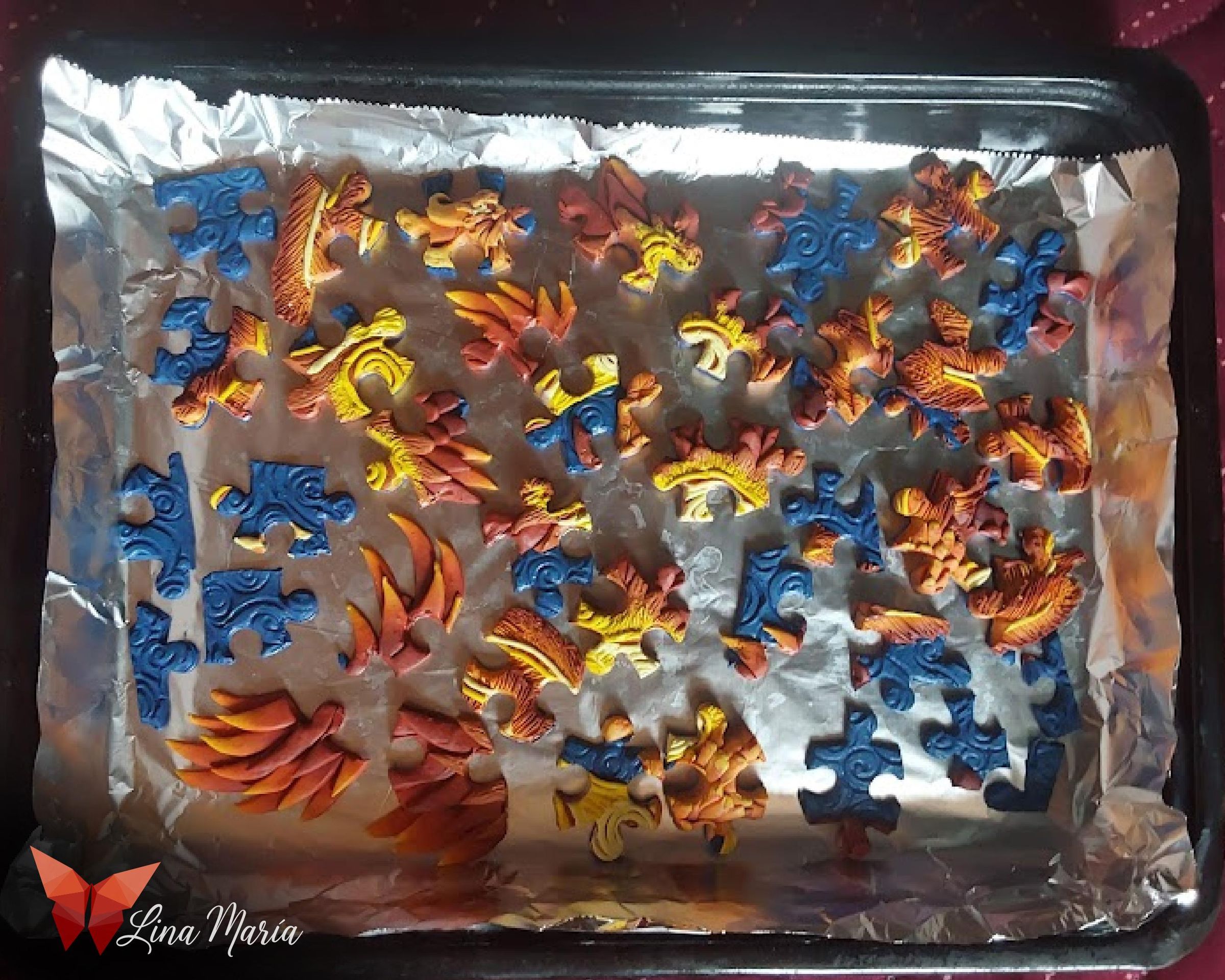 Phoenix Puzzle (Polymer Clay) : 25 Steps (with Pictures) - Instructables