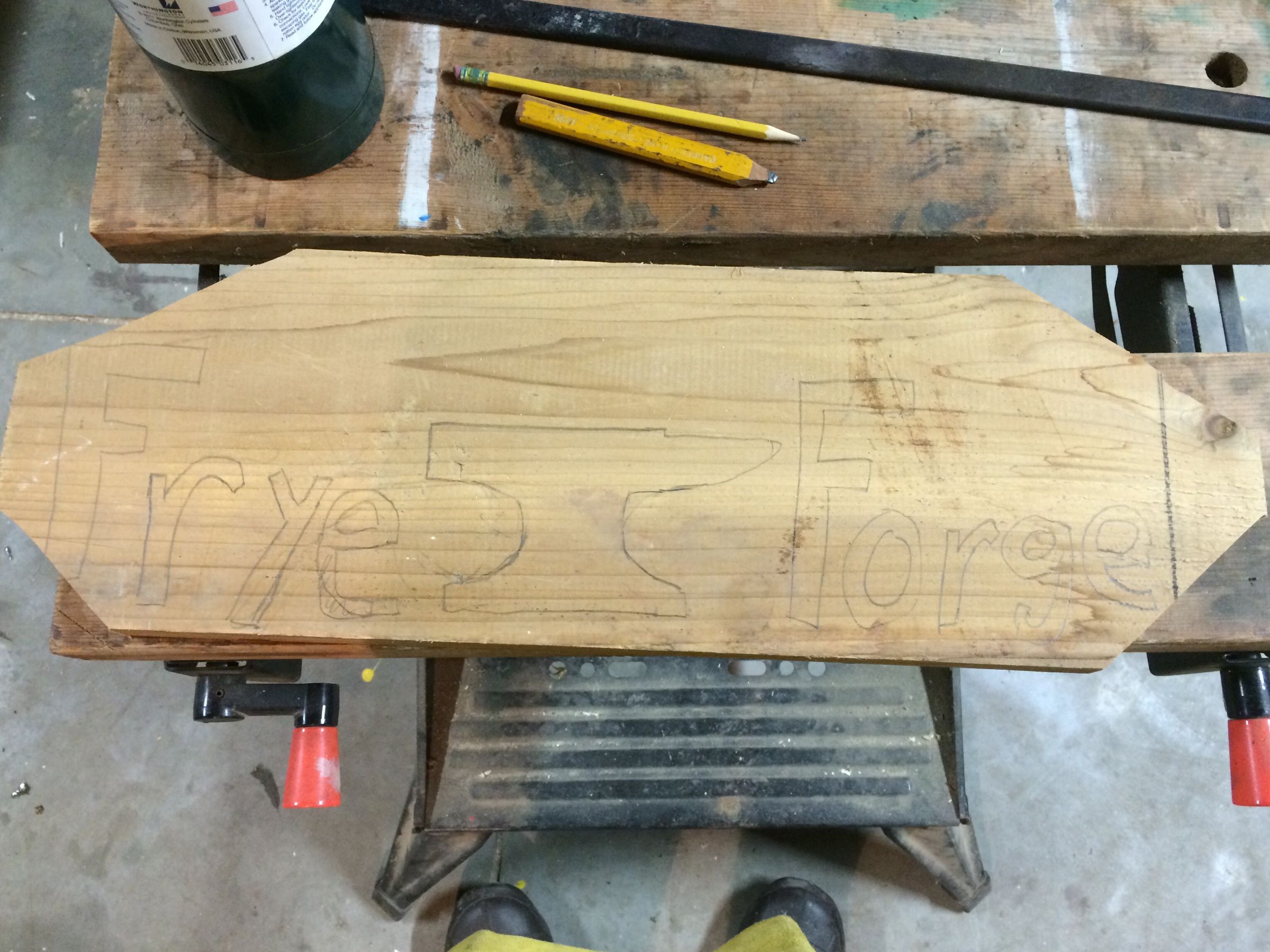 Rustic Burned Shop Sign : 5 Steps - Instructables