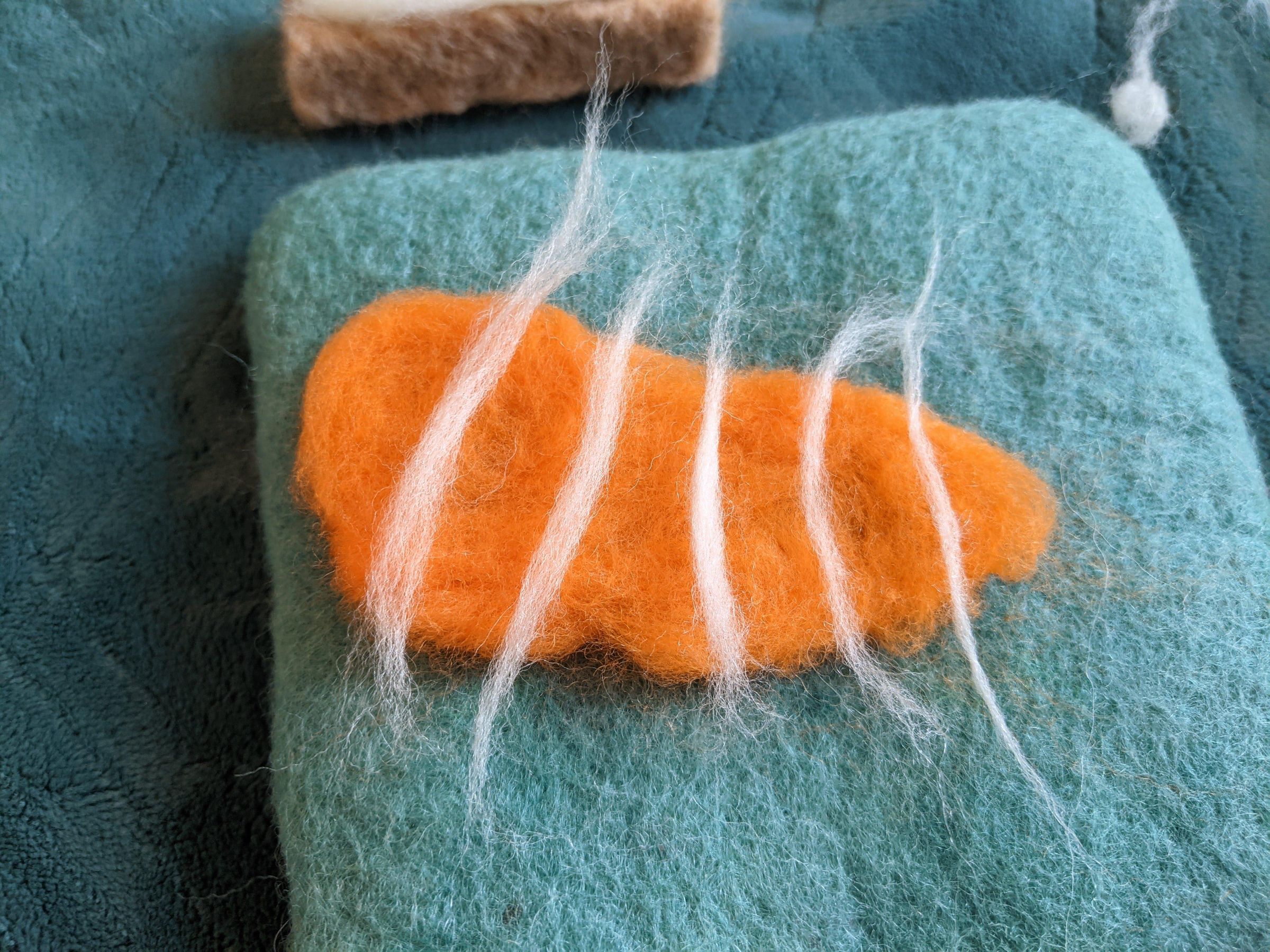 Needle-Felted Smoked Salmon High Tea Sandwich : 5 Steps (with Pictures ...
