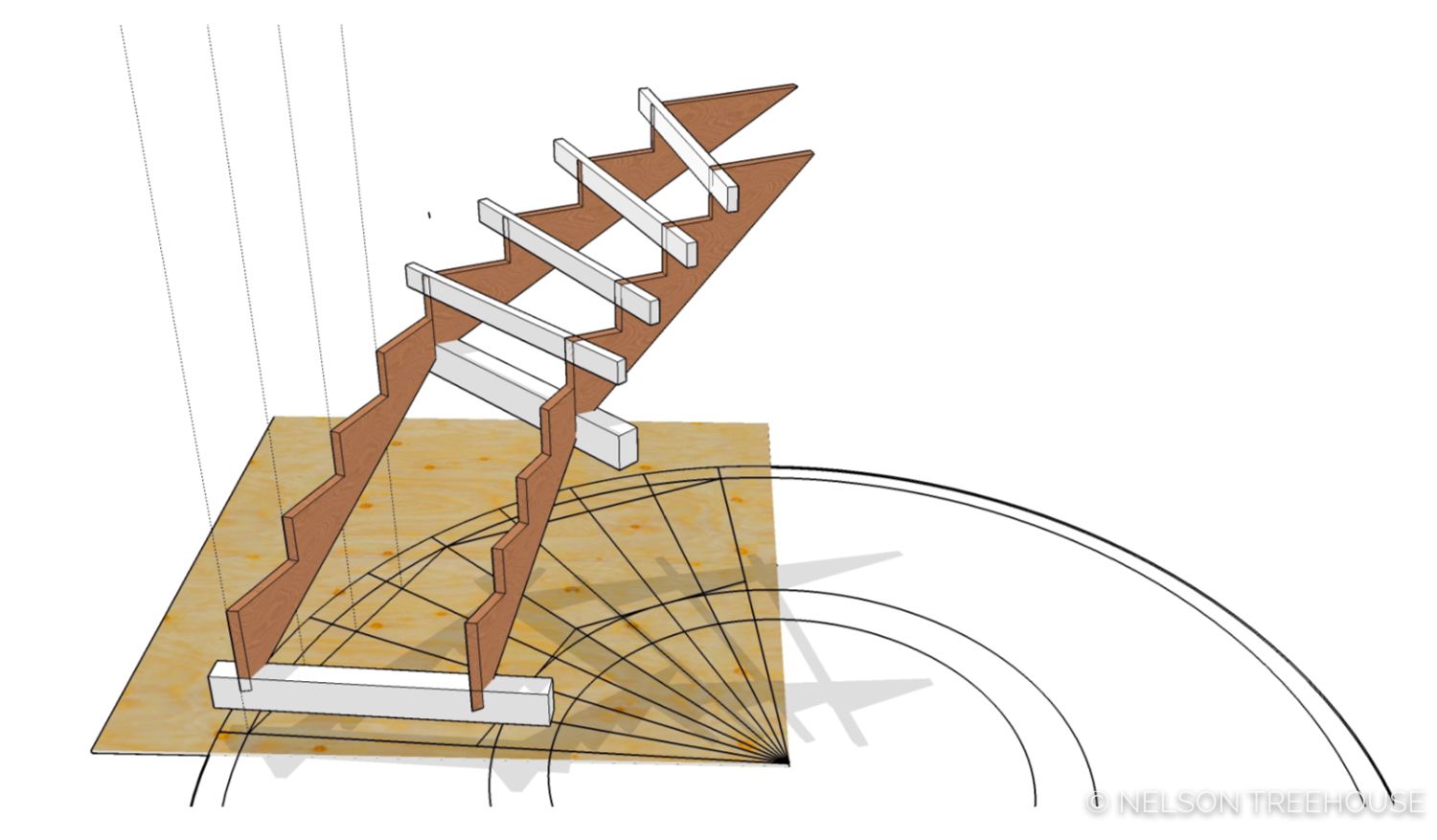 Treehouse Winding Staircase : 5 Steps (with Pictures) - Instructables