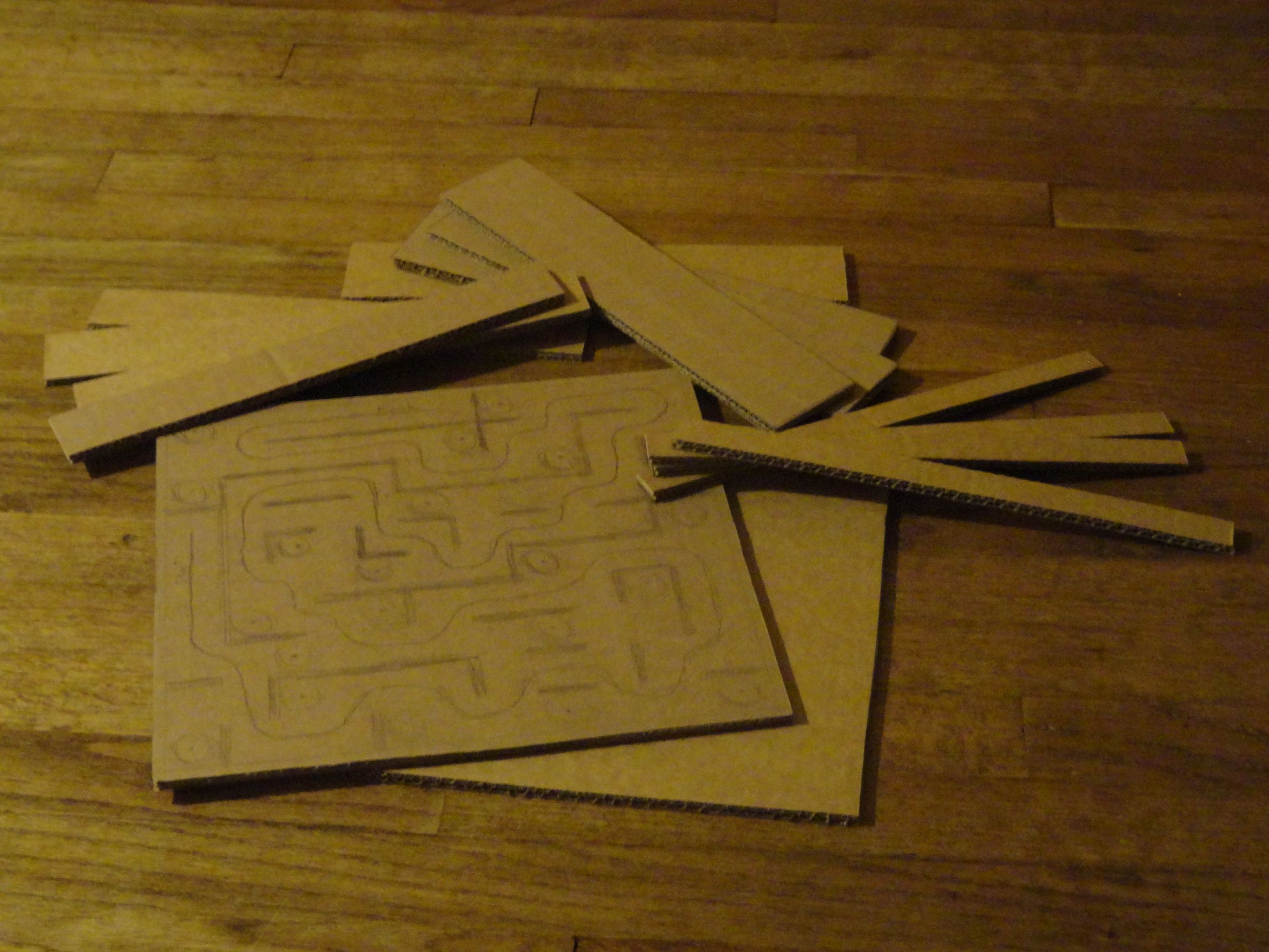 Cardboard Marble Labyrinth : 16 Steps (with Pictures) - Instructables