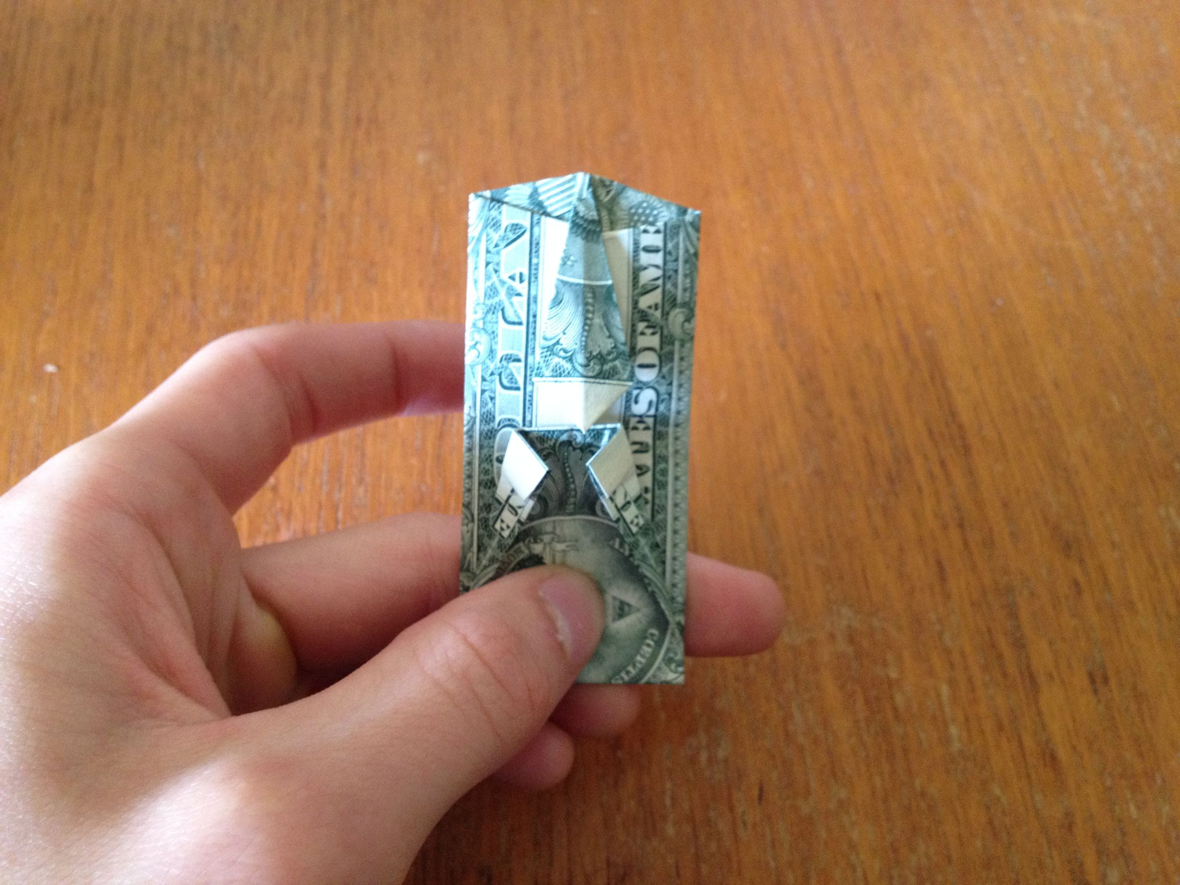 Dollar Bill Origami- Shirt and Tie : 15 Steps (with Pictures ...